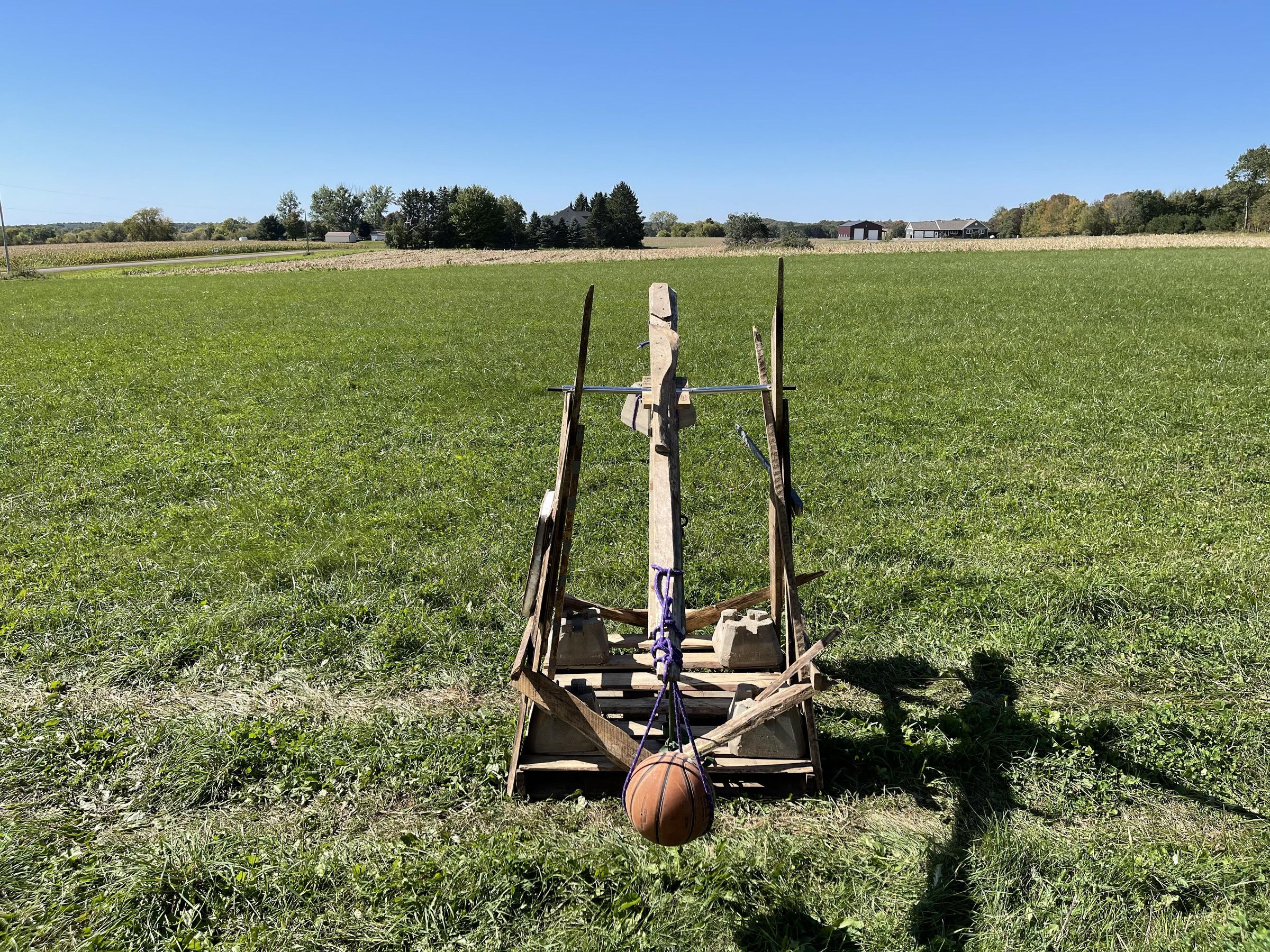 How to Make a Trebuchet Out of Scrap. : 9 Steps (with Pictures ...