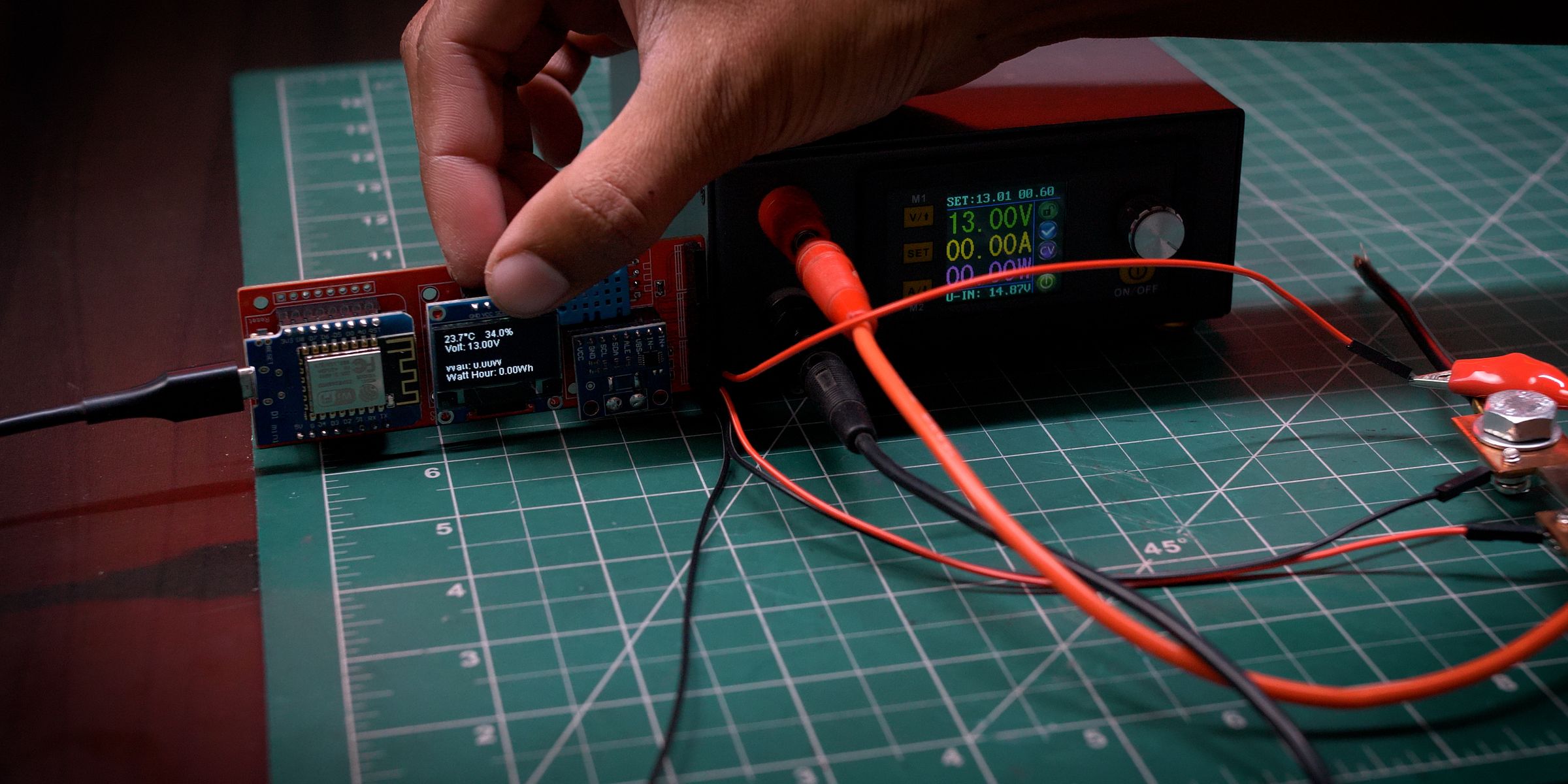 DIY Wireless Power Meter | 100VDC 100A : 16 Steps (with Pictures ...