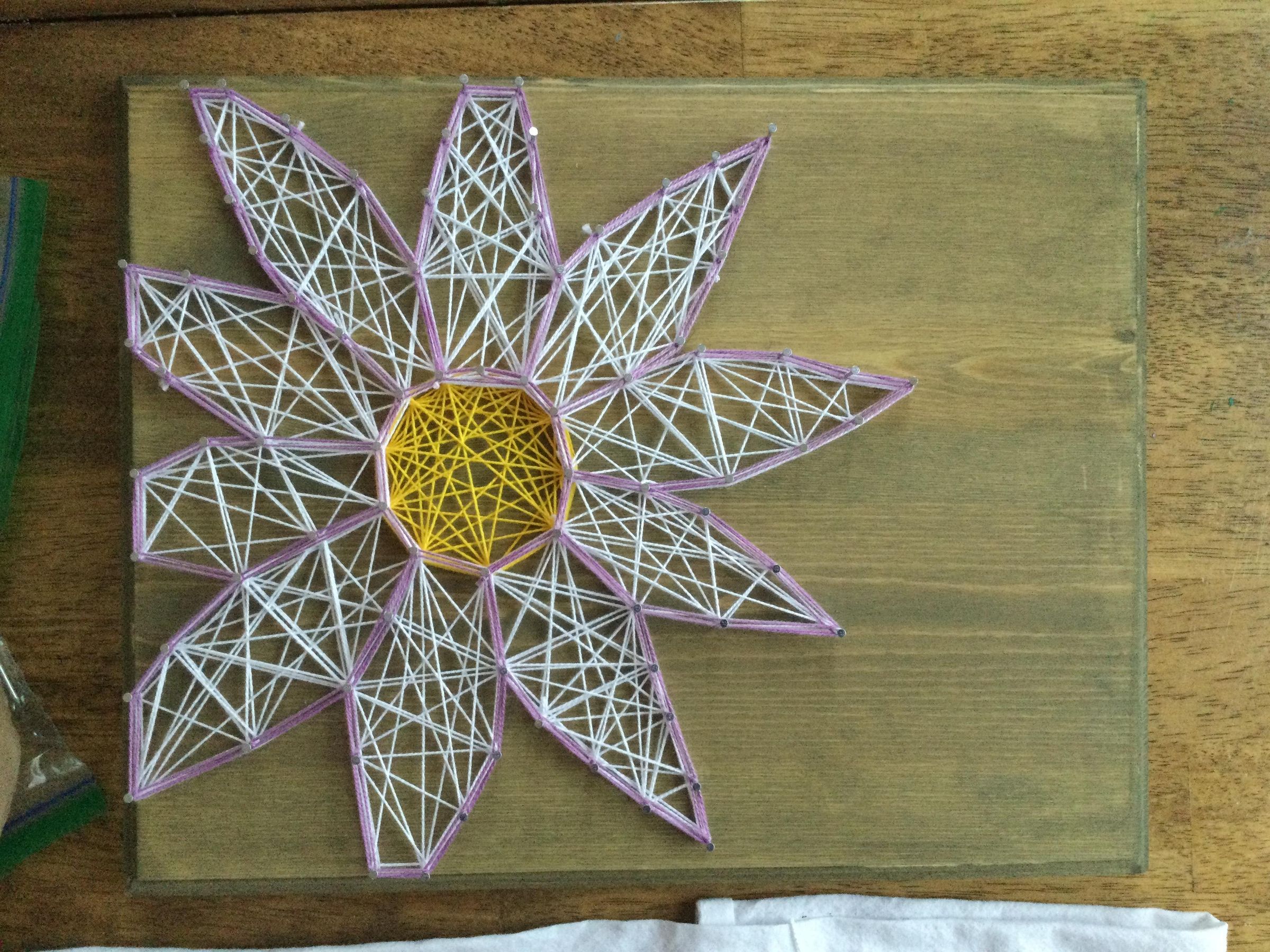 How to Make String Art : 4 Steps (with Pictures) - Instructables