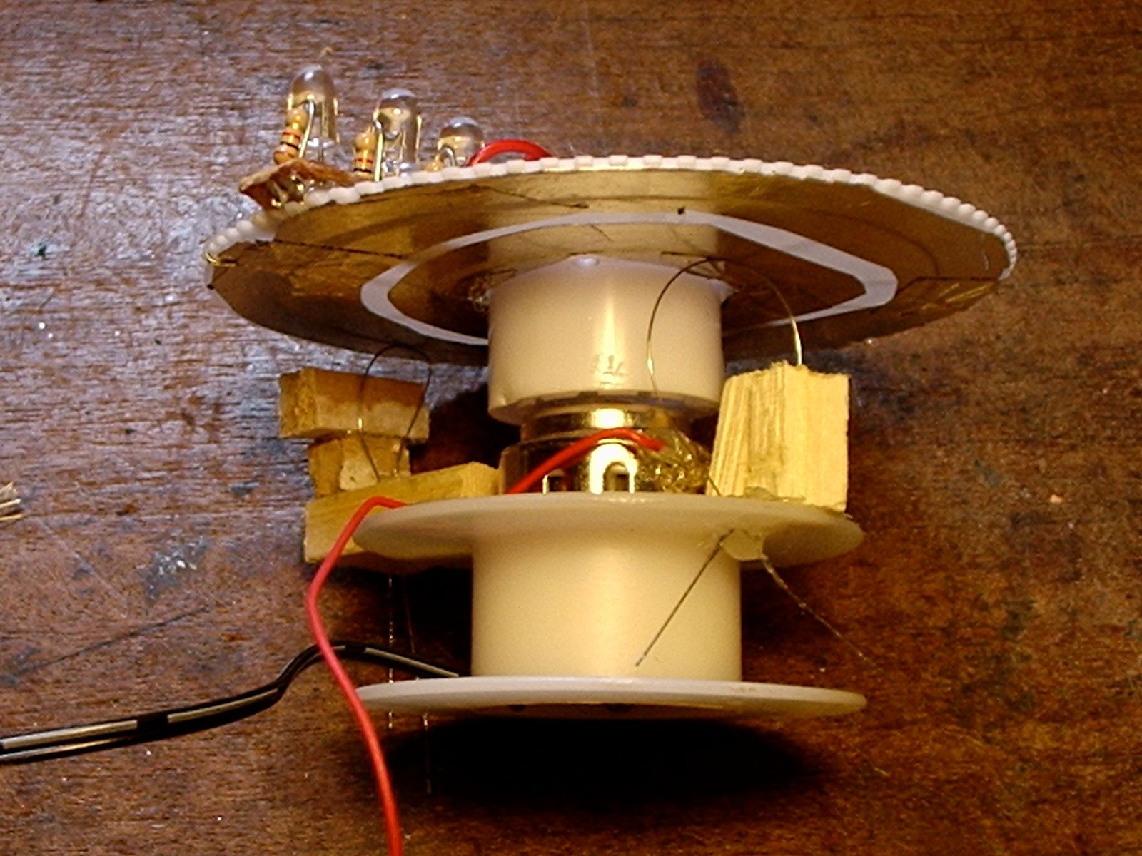 How to Build This Amazing Spinning Rainbow Light Wheel!!! : 10 Steps ...