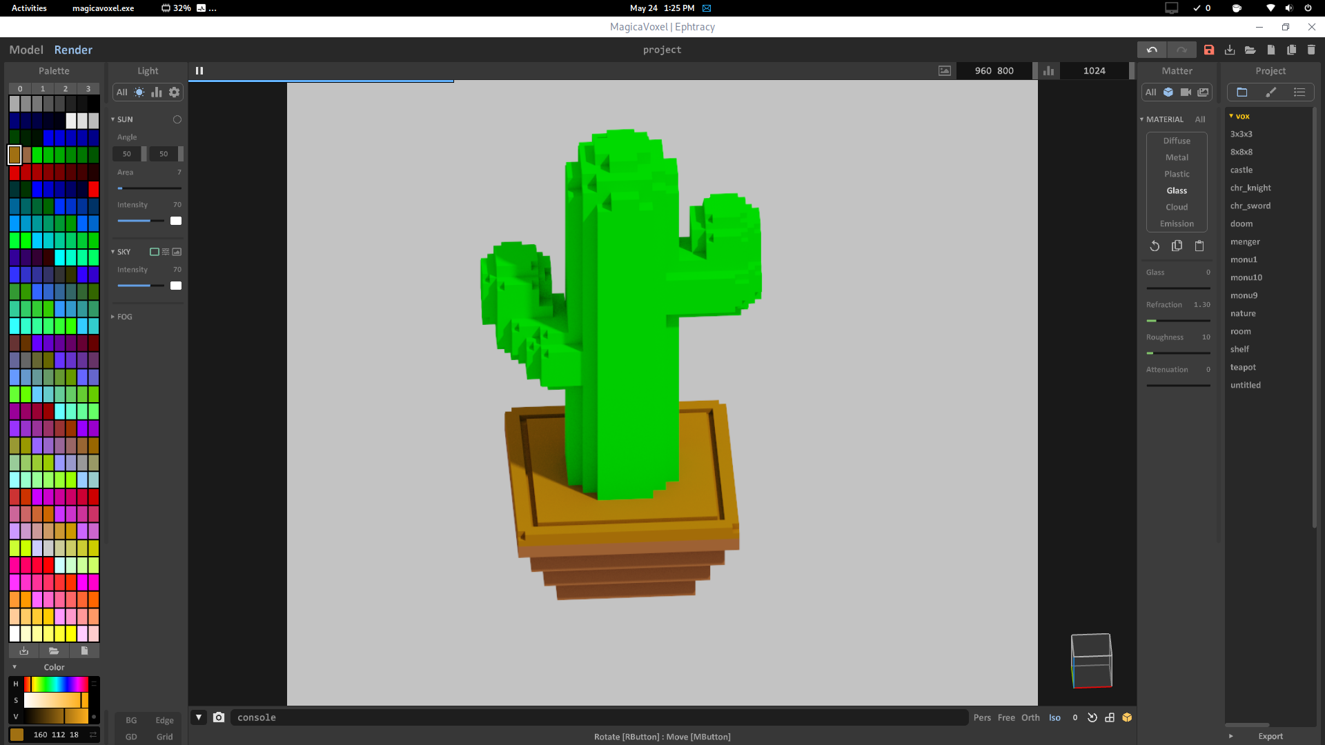 Making and Printing 8bit Models Using MagicaVoxel : 11 Steps ...