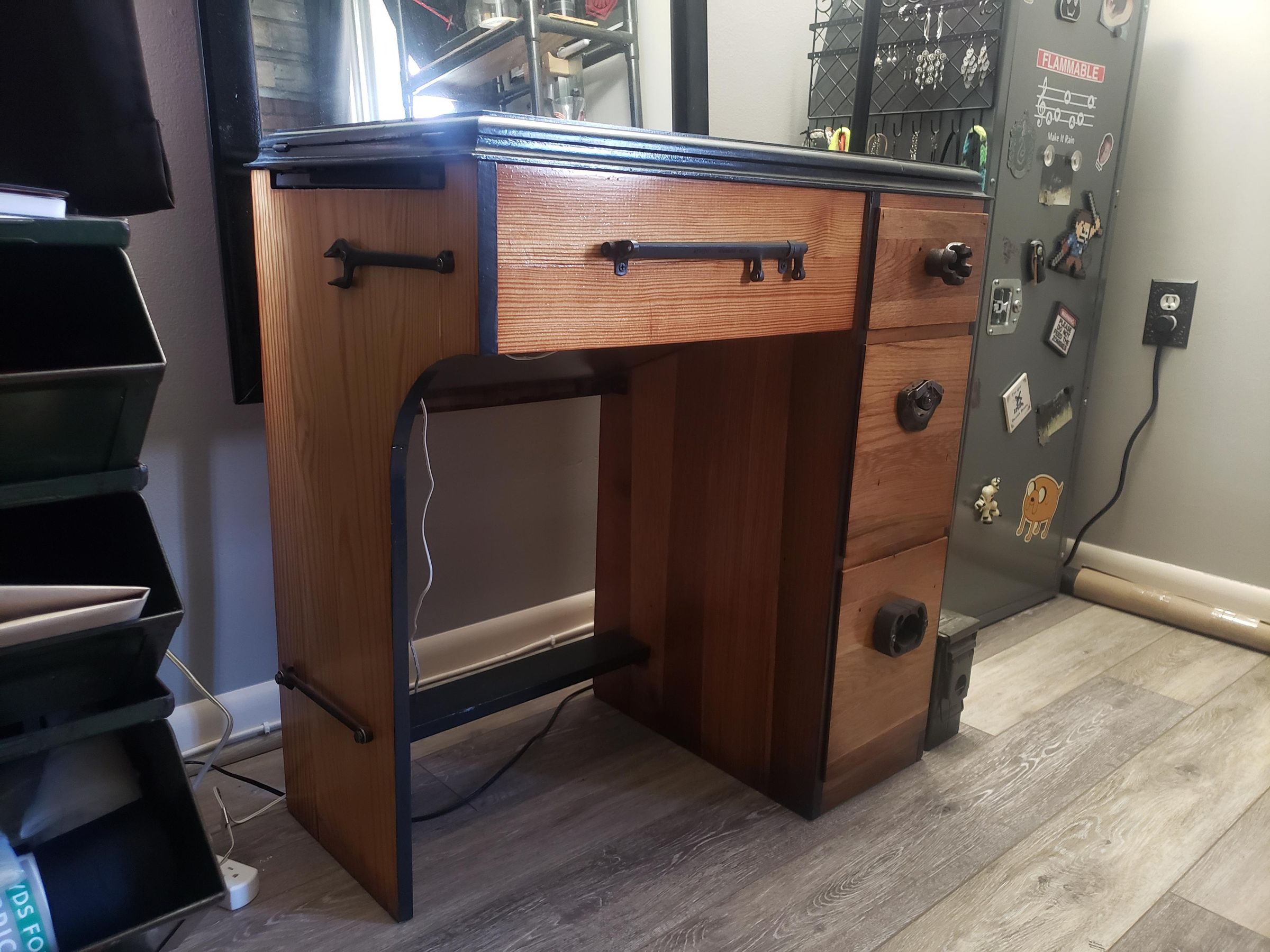 In-cabinet Sewing Machine Repurpose : 6 Steps - Instructables