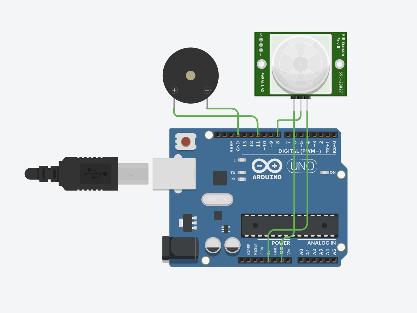 Arduino Intruder Alarm 12 Steps Instructables