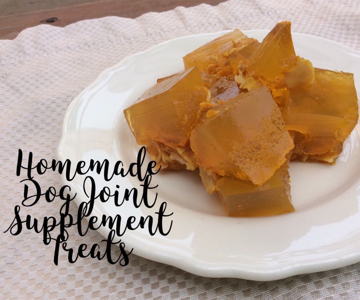 Homemade Dog Joint Supplement Treat All Natural : 3 Steps (with ...