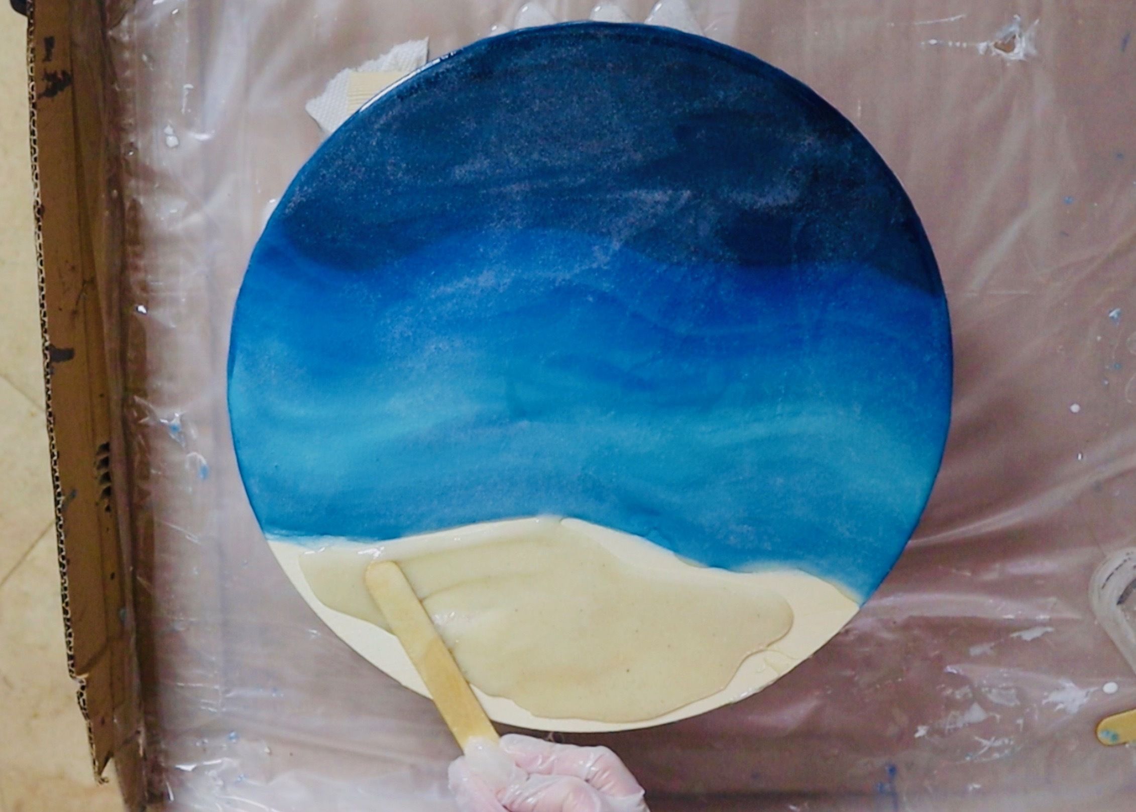 Origami Display Colosseum - Beach Scene Made From Scraps! : 6 Steps ...