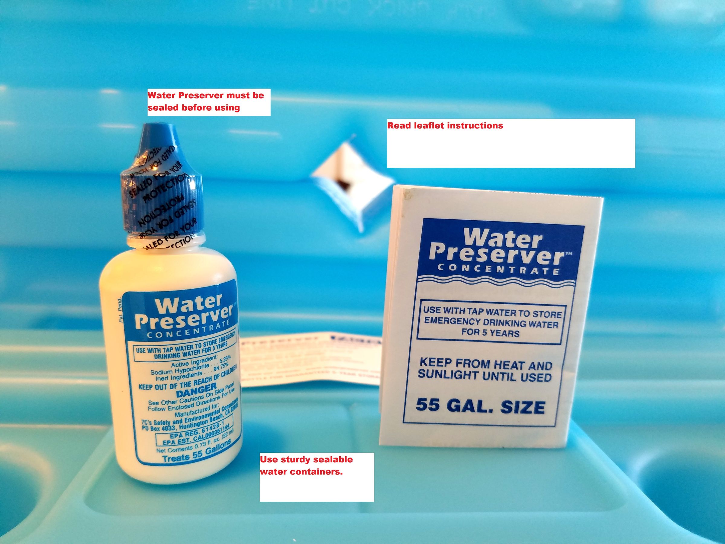 Long Term Water Storage : 6 Steps - Instructables