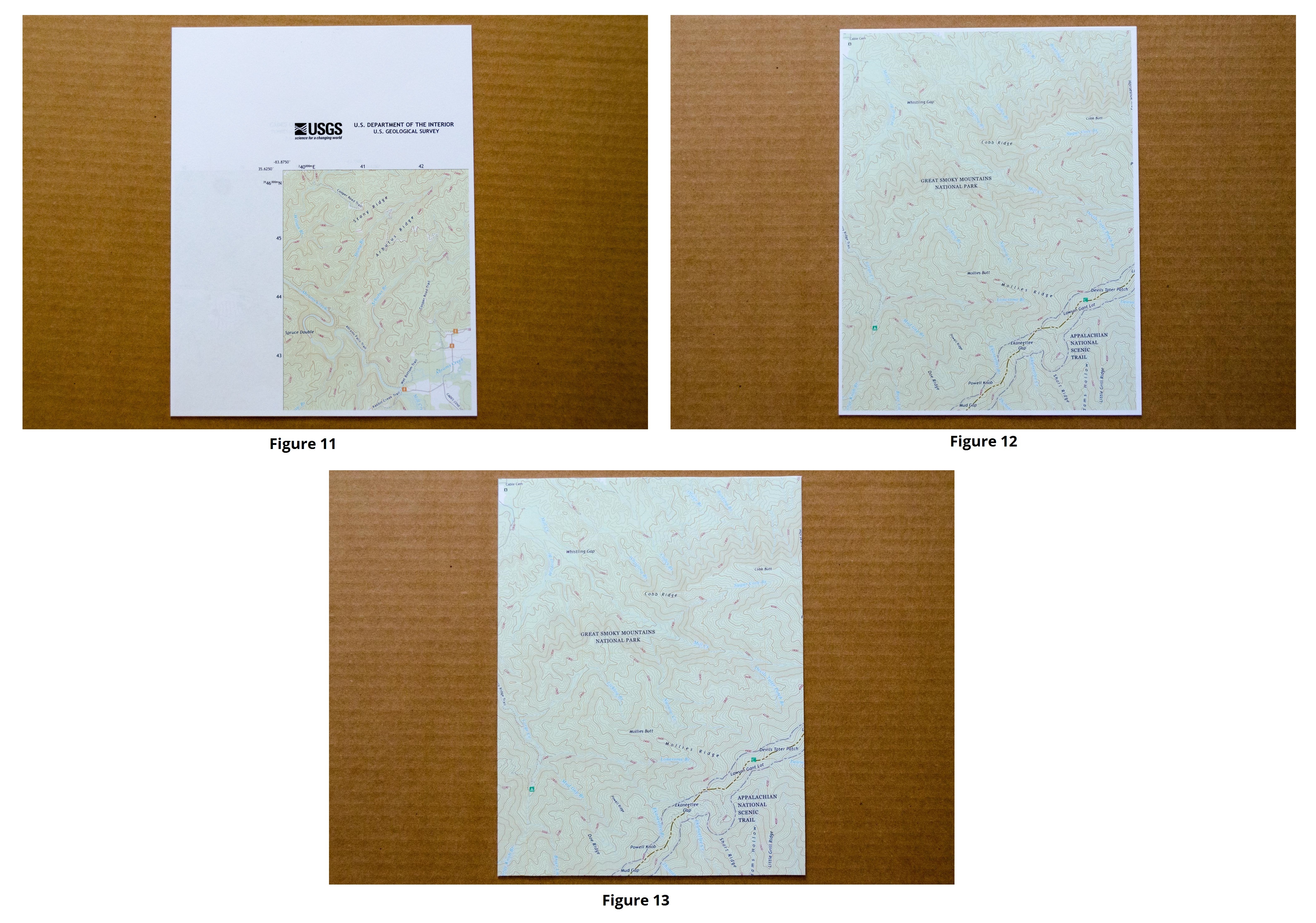 USGS TOPO Maps - Downloading, Printing, Assembly & Protection : 4 Steps ...