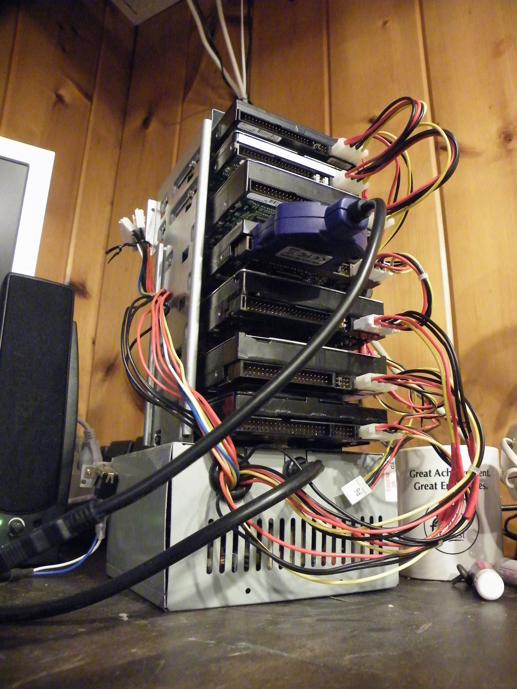 Awesome Hard Drive Tower : 5 Steps - Instructables
