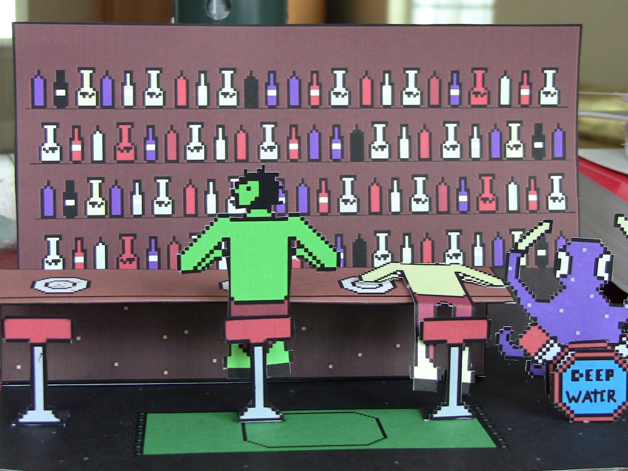 8-bit Monster Diorama : 7 Steps - Instructables
