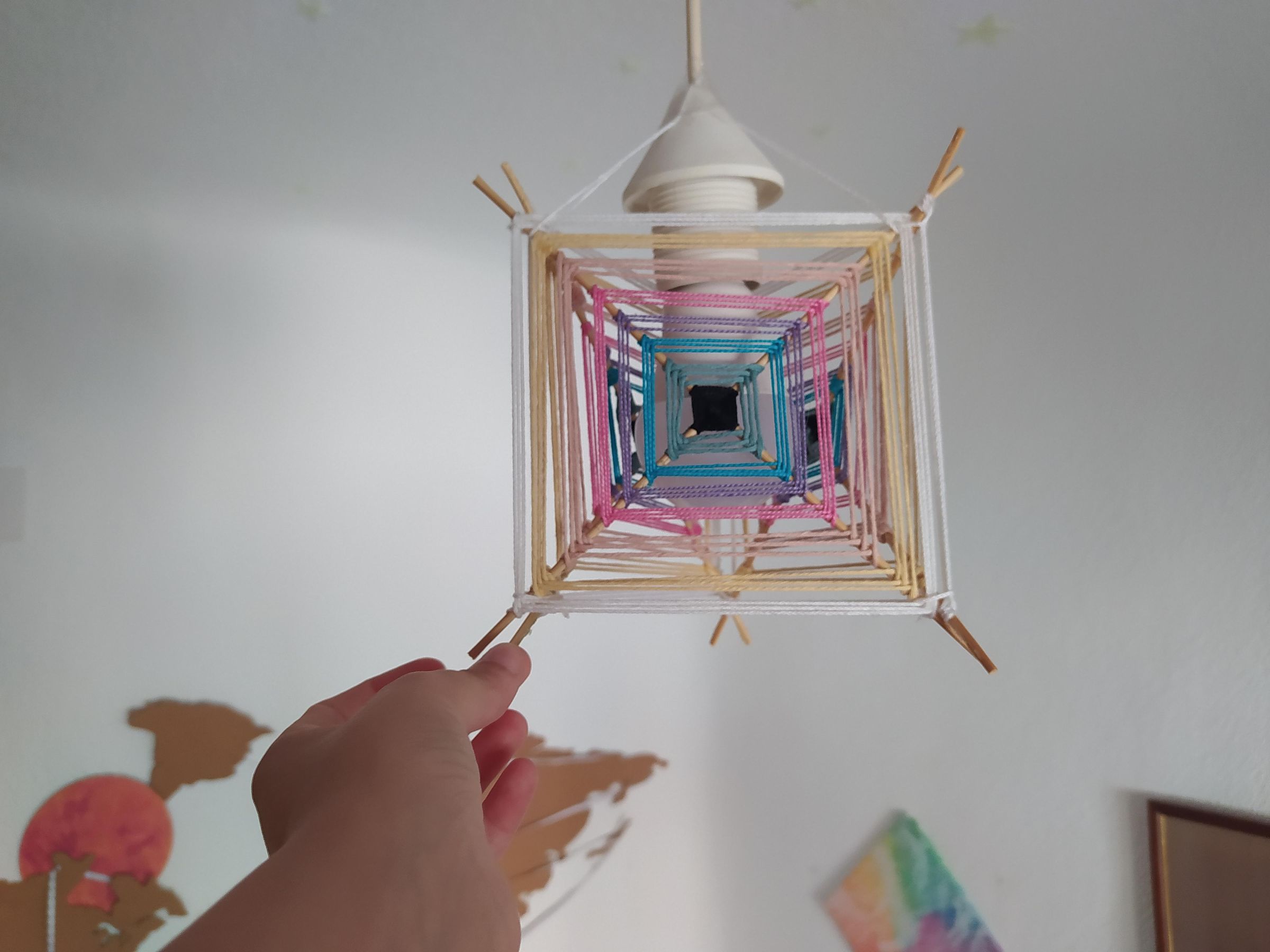God's Eye Lamp : 7 Steps - Instructables