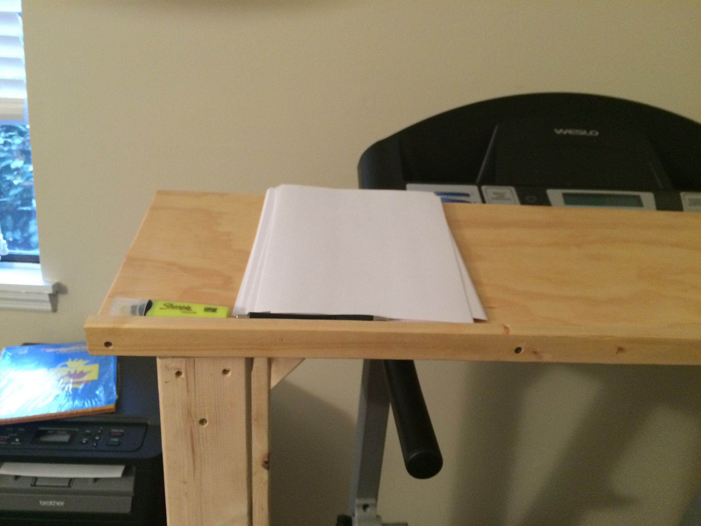 DIY Treadmill Desk : 5 Steps (with Pictures) - Instructables