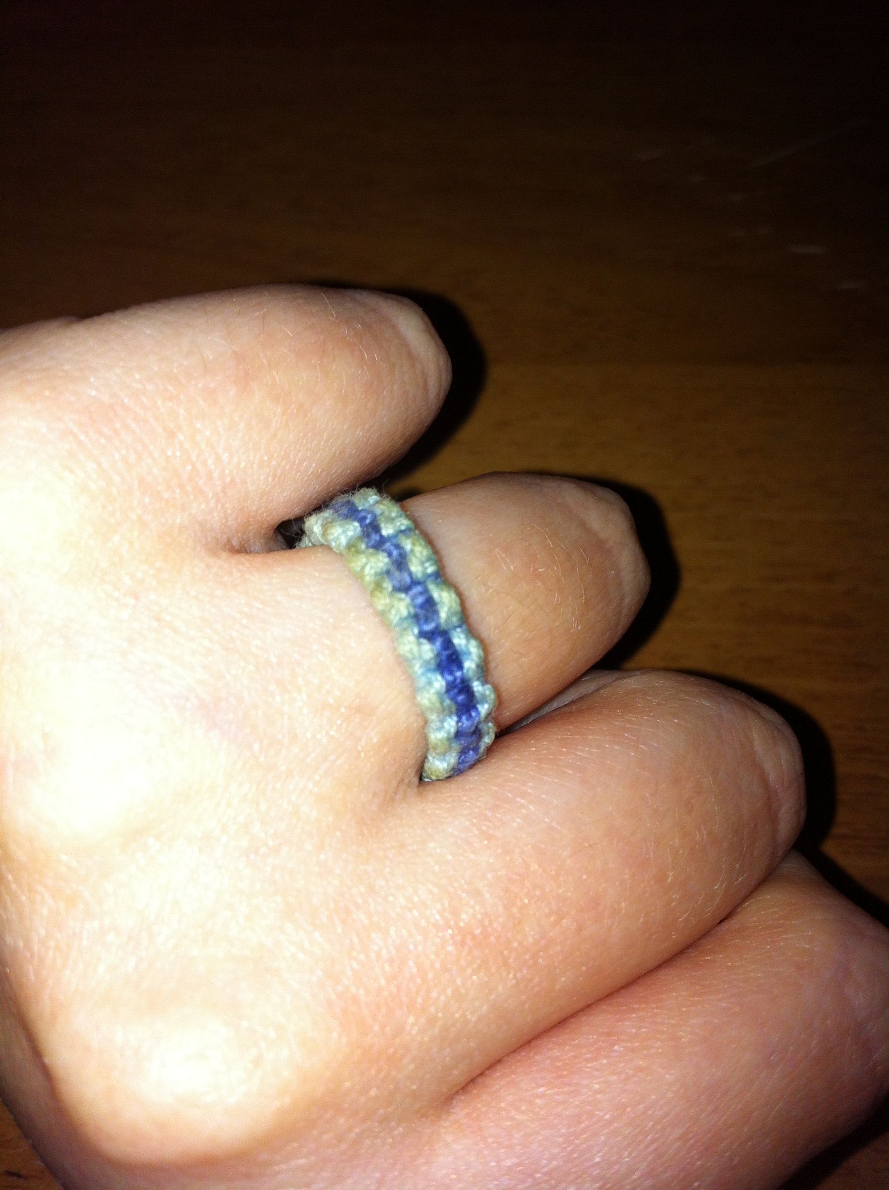 Macrame Rings : 5 Steps (with Pictures) - Instructables