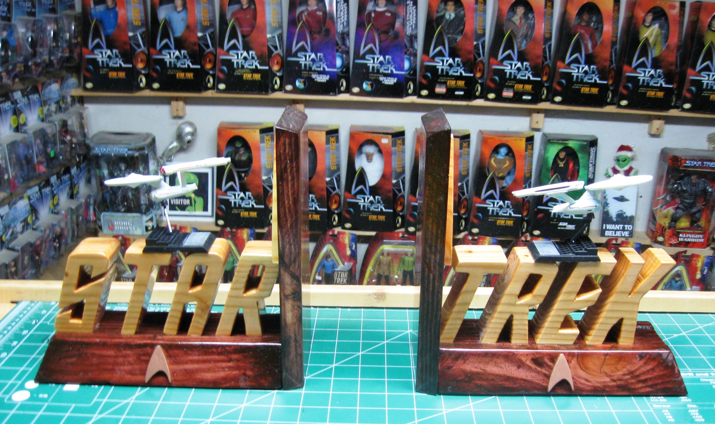 Star Trek Book Ends - Instructables