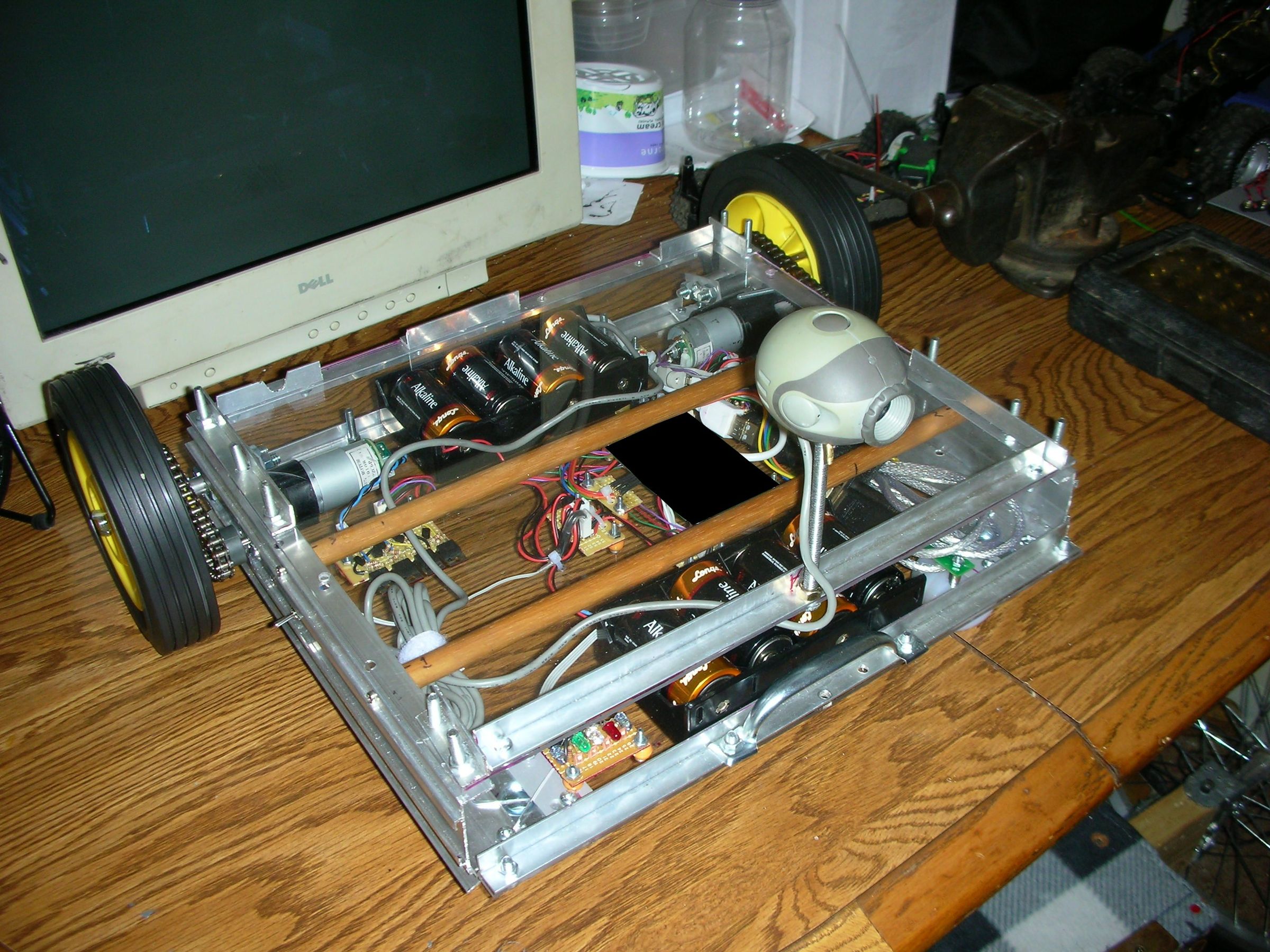 Connect Robotic Wheels to Your Old Laptop : 15 Steps - Instructables