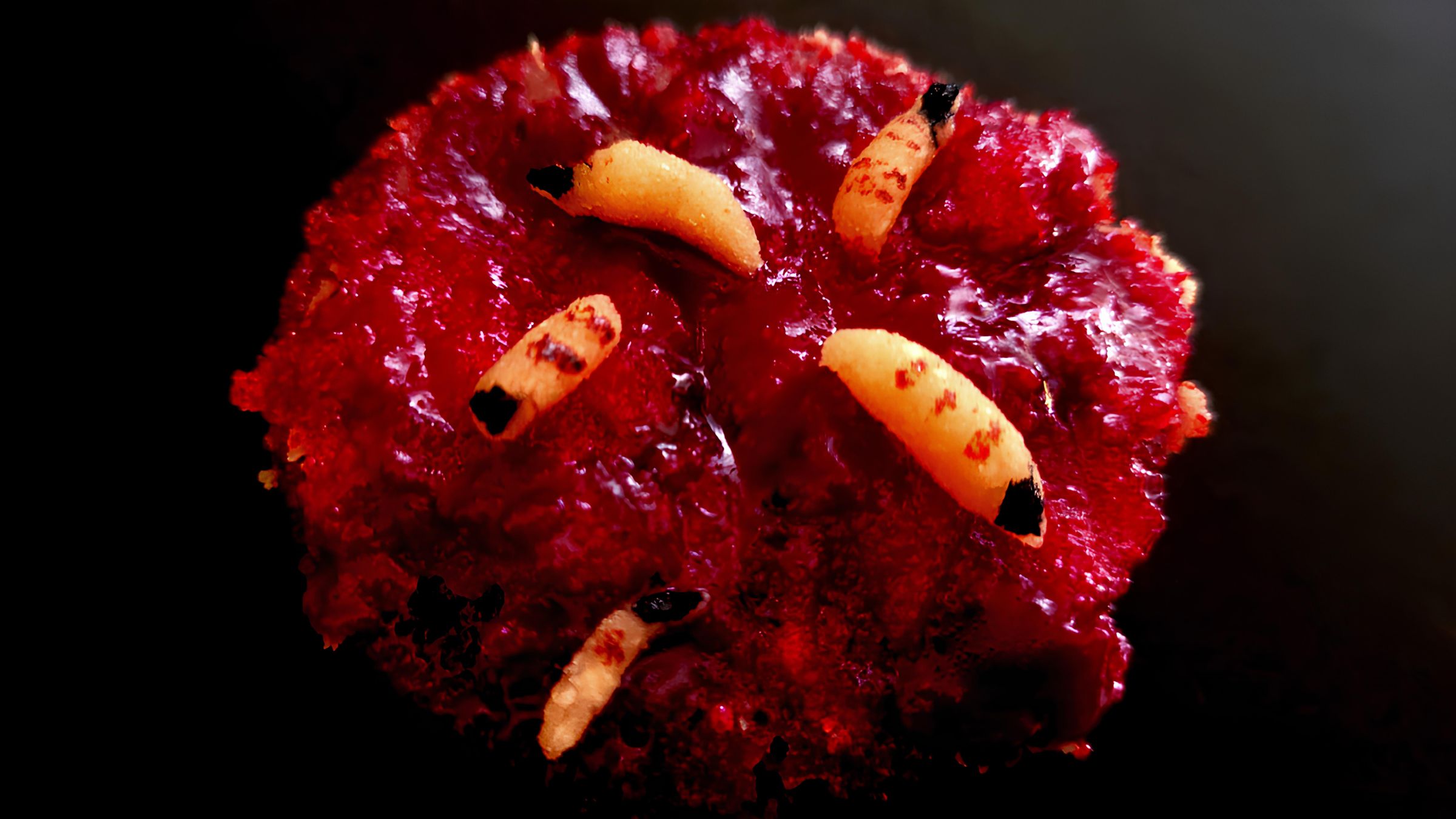 Blood Soaked Maggots Muffins : 10 Steps (with Pictures) - Instructables