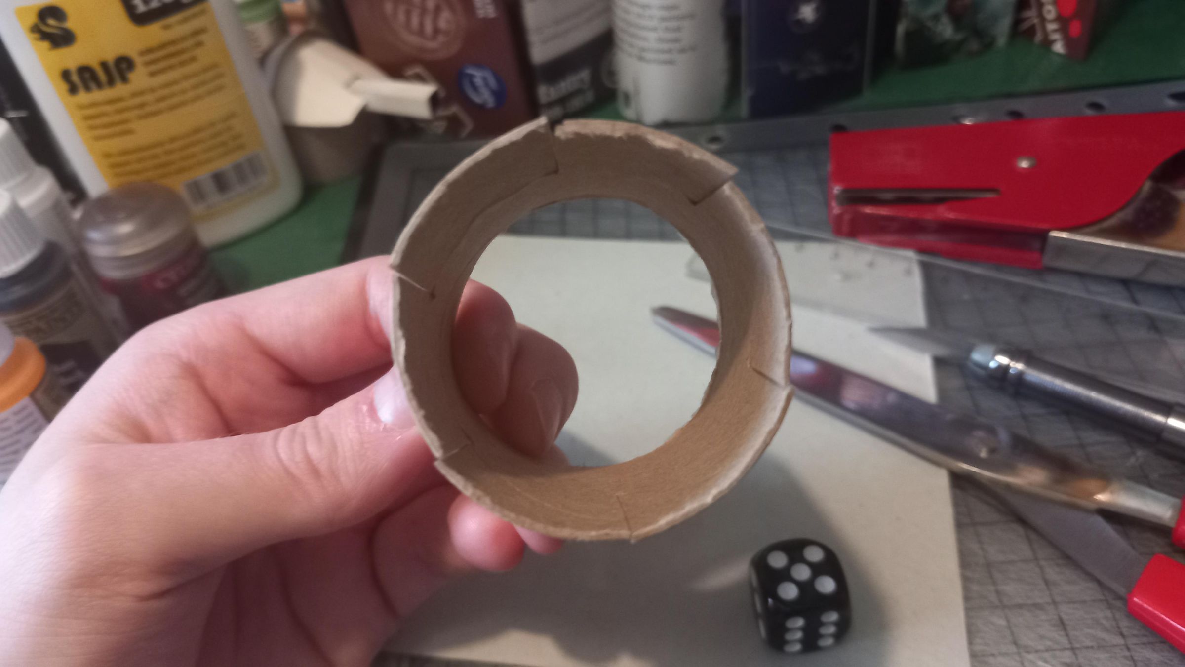 Cardboard Tank With a Rotating Turret (for TONKS) : 9 Steps - Instructables