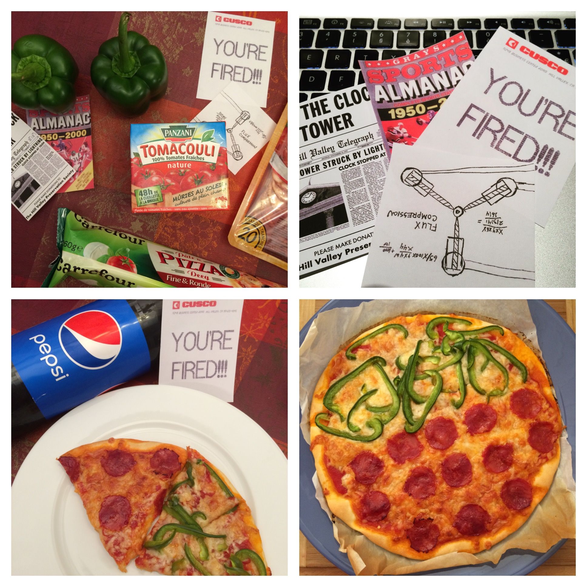 "Pizza Hut" Dehydrated Pizza Recipe | Back to the Future II (with ...