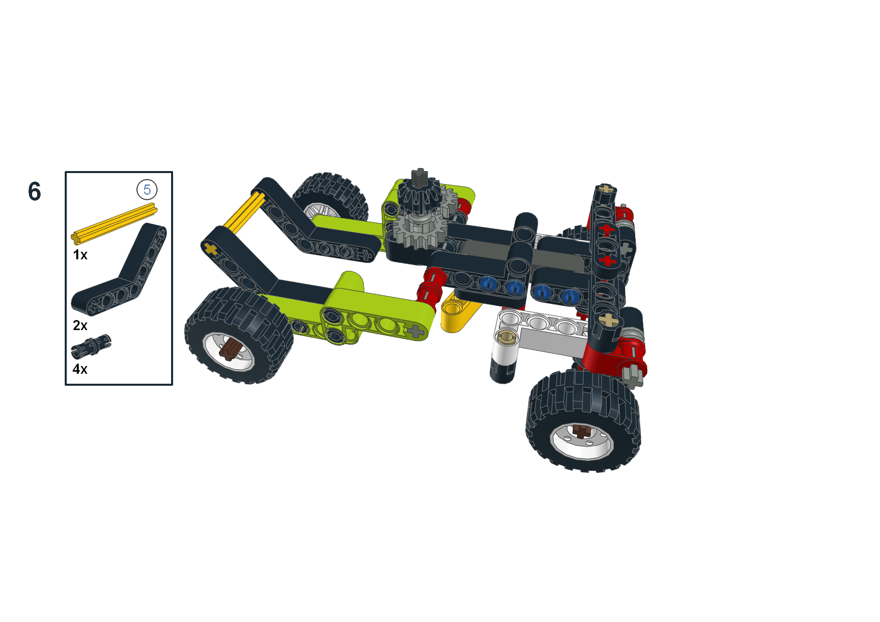 LEGO Car With Realistic Steering : 6 Steps (with Pictures) - Instructables