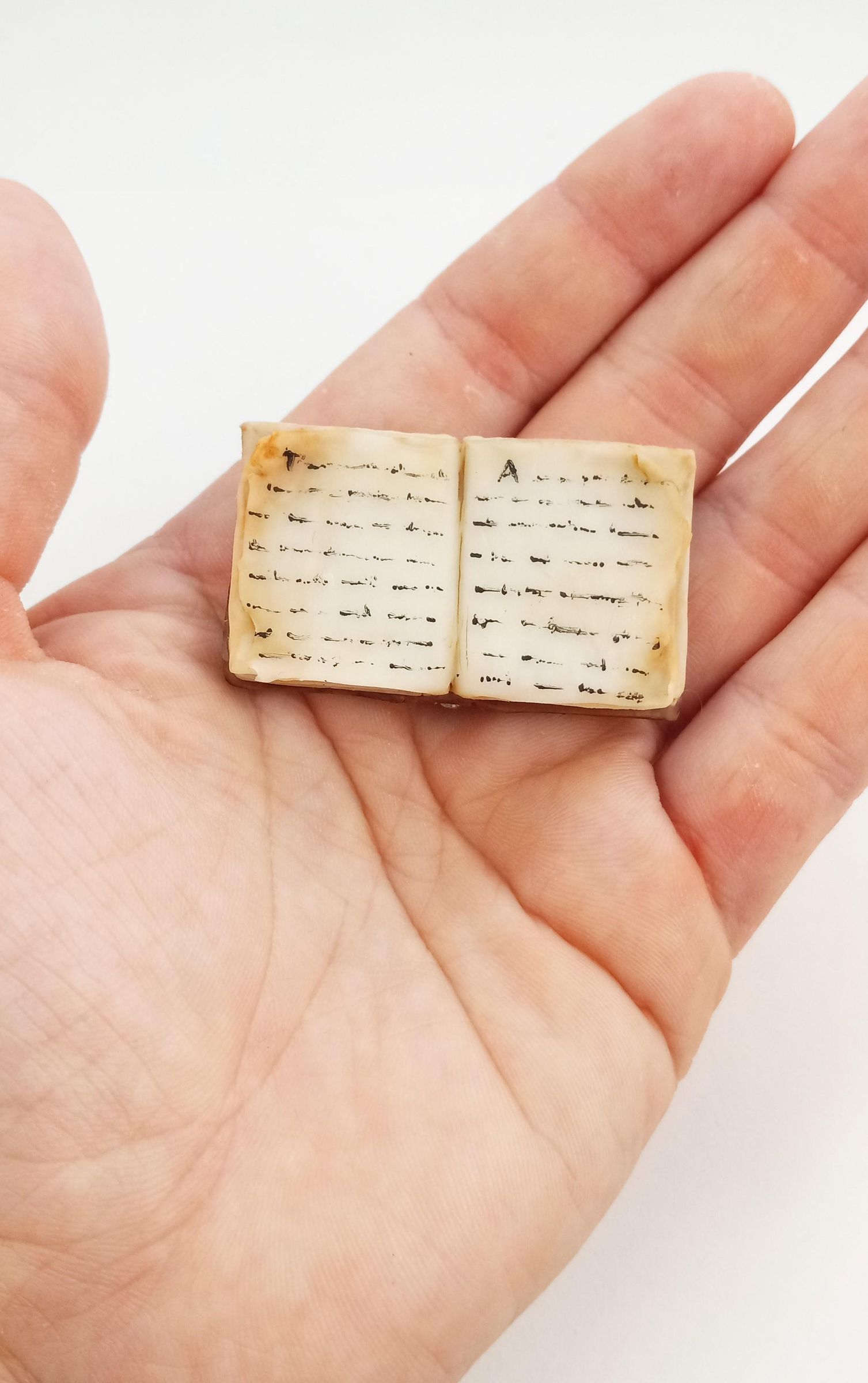 Miniature Book Charms From Polymer Clay : 8 Steps (with Pictures ...