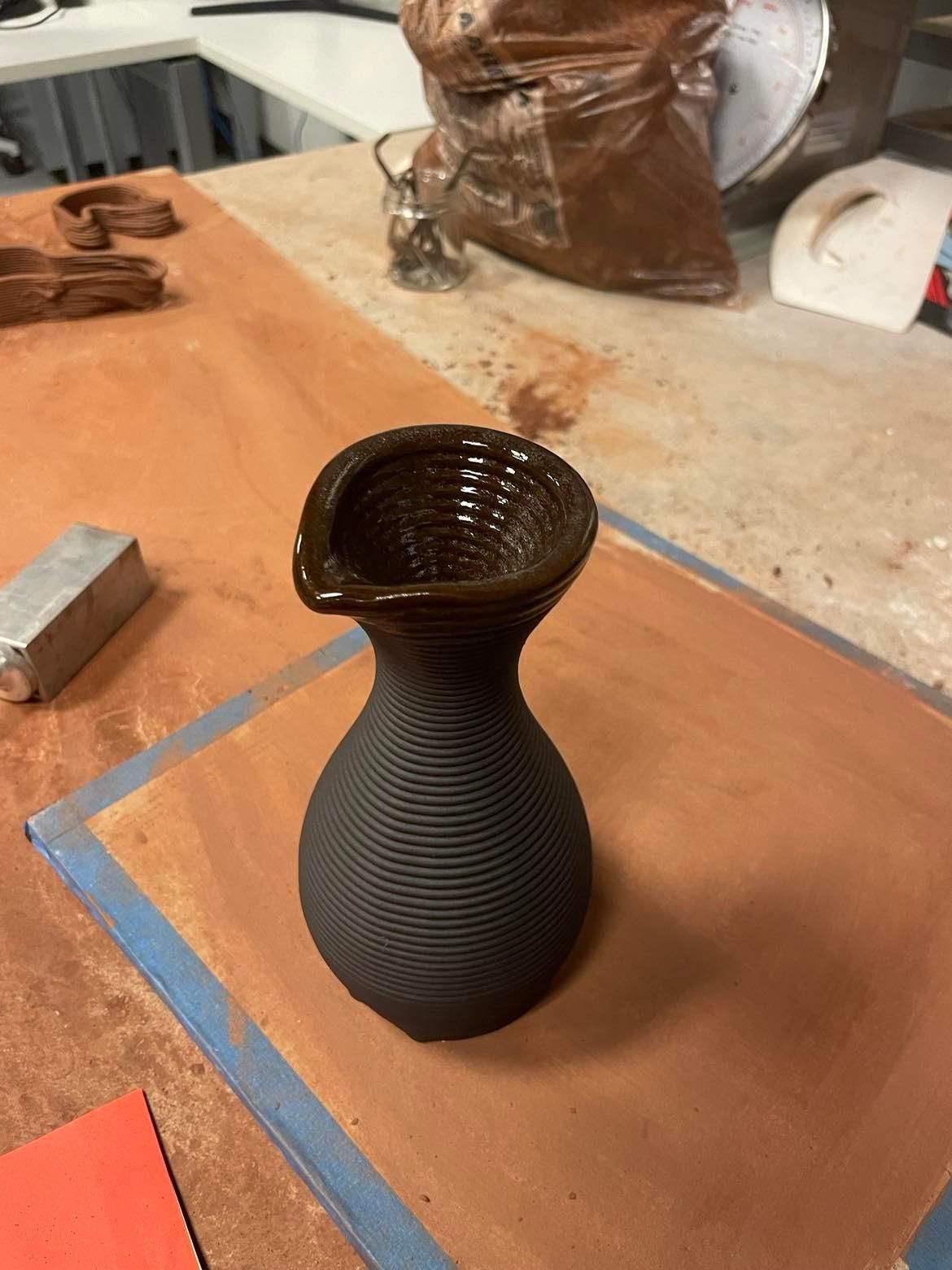 3D Printing a Sake Tokkuri - Clay Printing With CoilCAM and PotterBot ...