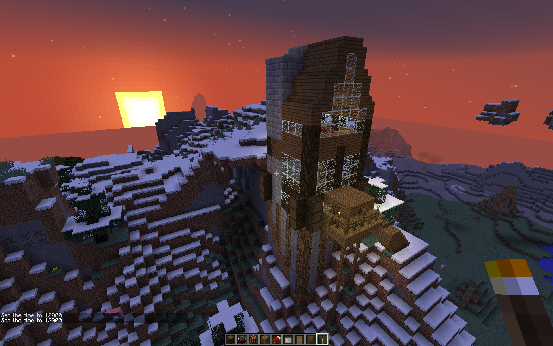 Minecraft Mountian House : 16 Steps - Instructables
