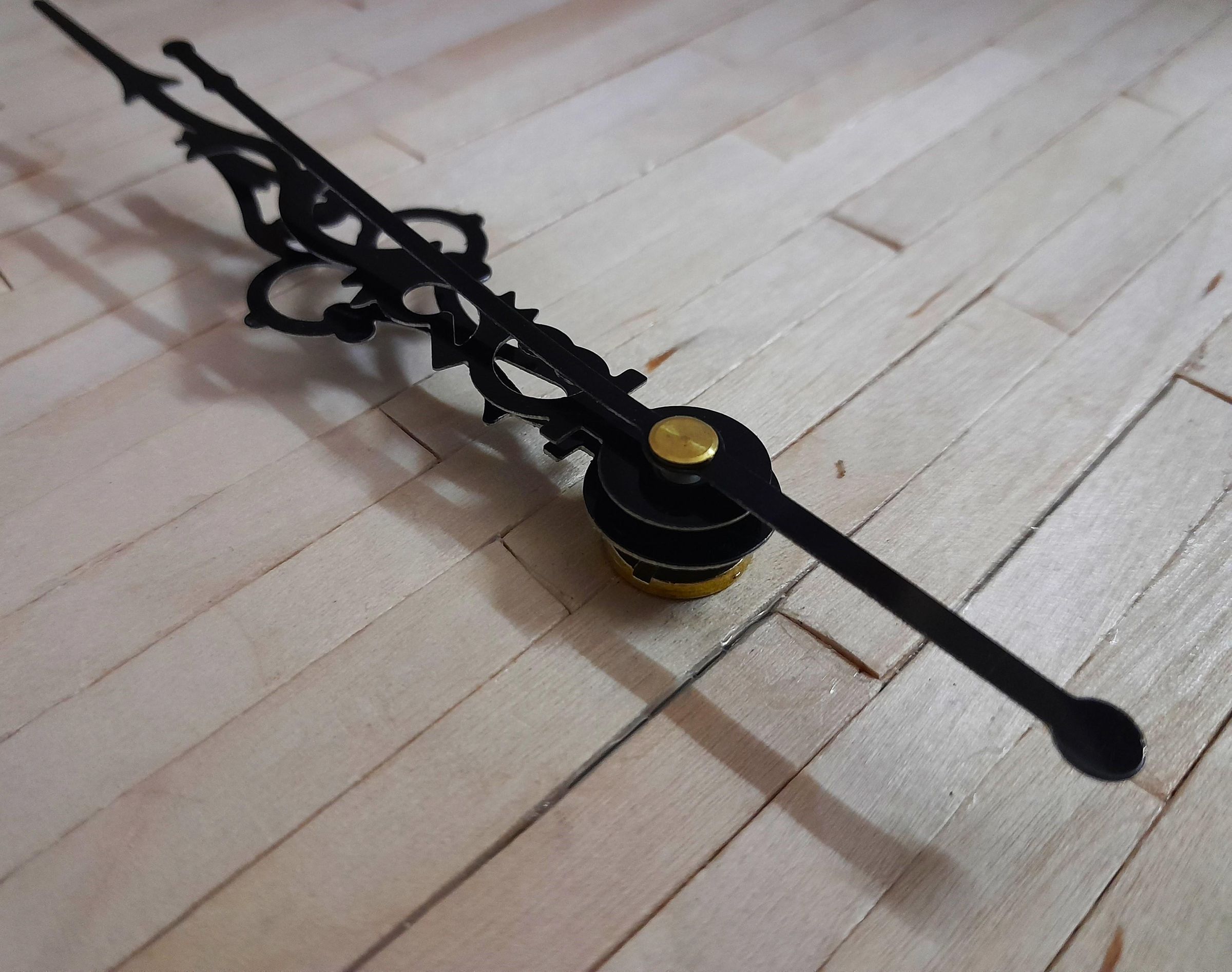 "Time Heals": Artisan Clock, Hobby Project From Simple Wooden Items ...