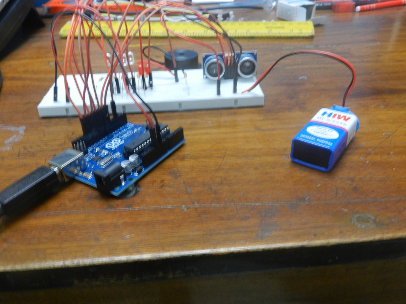 Distance Detector 8 Steps With Pictures Instructables