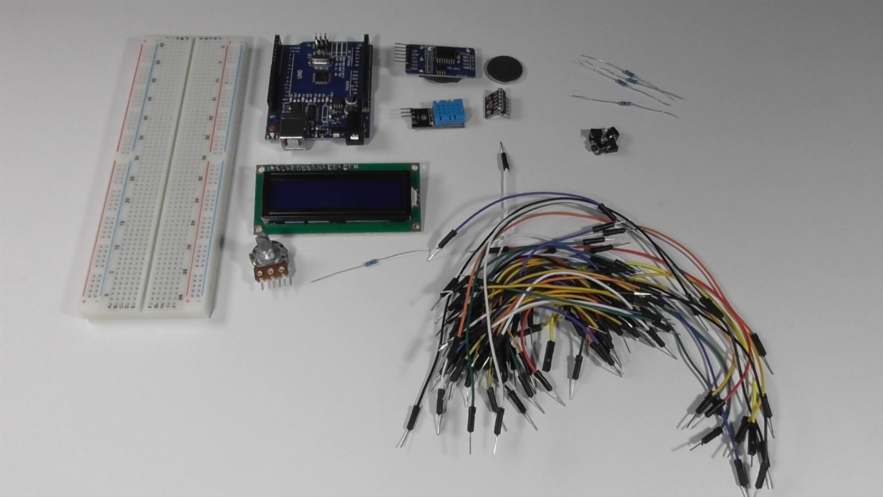 Desk Weather Station (Arduino, DHT11, BMP280, DS3231) : 4 Steps ...