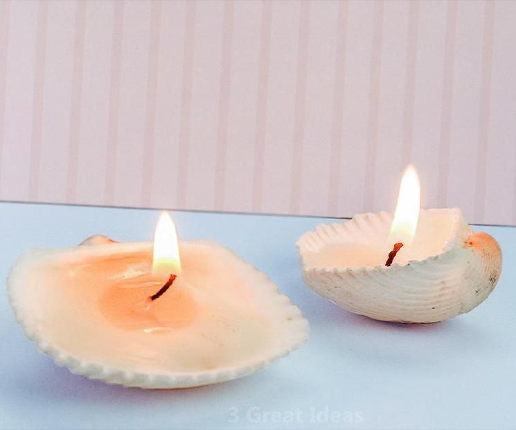 Diy Sea Shell Candle : 6 Steps (with Pictures) - Instructables