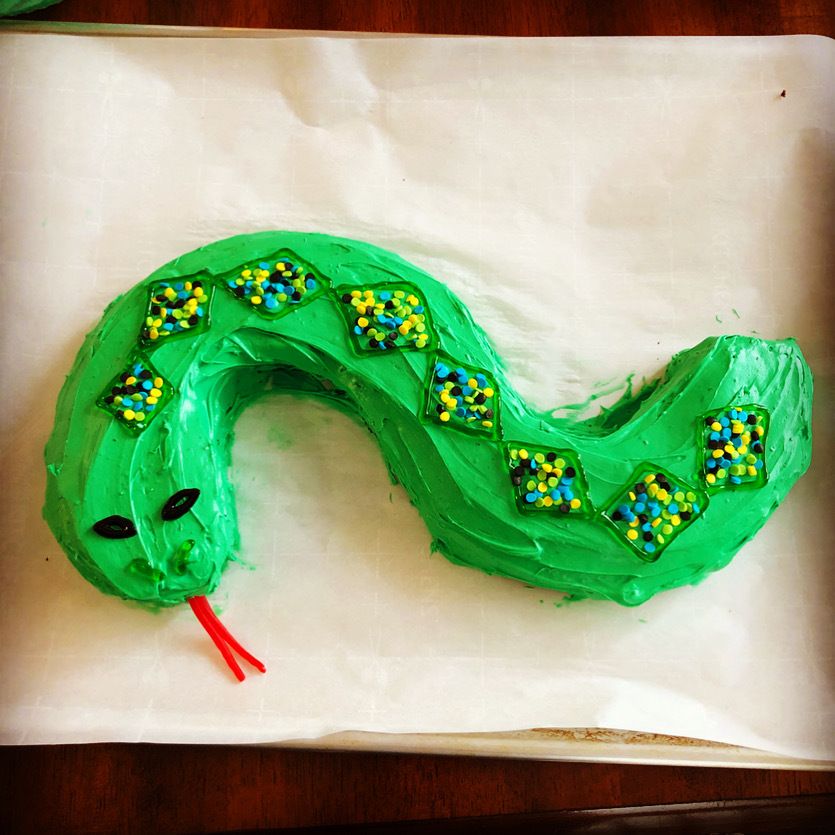 Sssuper Sssimple Snake Cake : 8 Steps (with Pictures) - Instructables