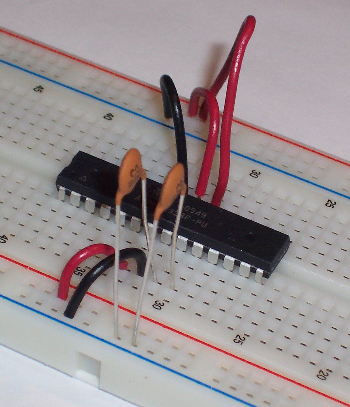 Standalone Arduino / ATMega Chip on Breadboard : 8 Steps (with Pictures ...