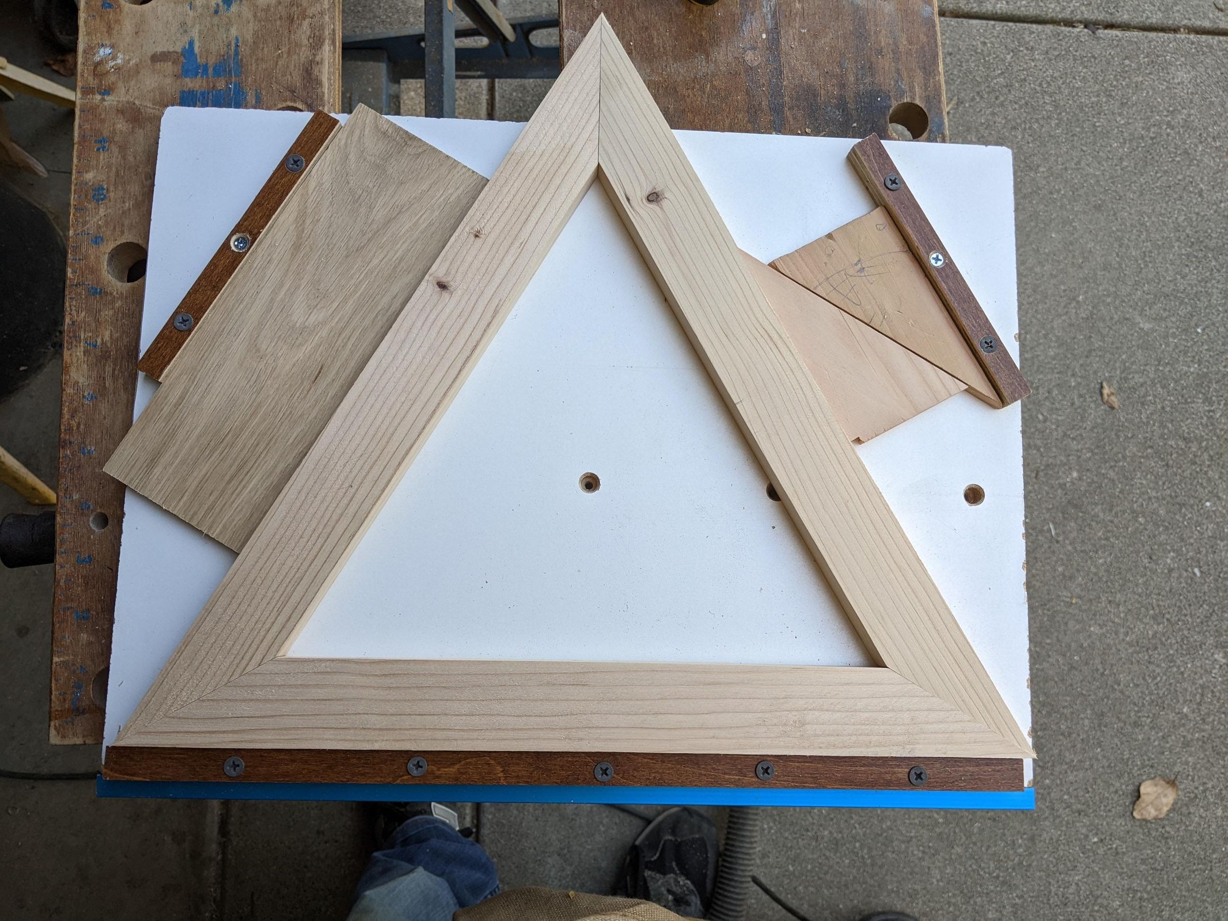 Waffle Table Made From a Single 2x4 : 9 Steps (with Pictures ...