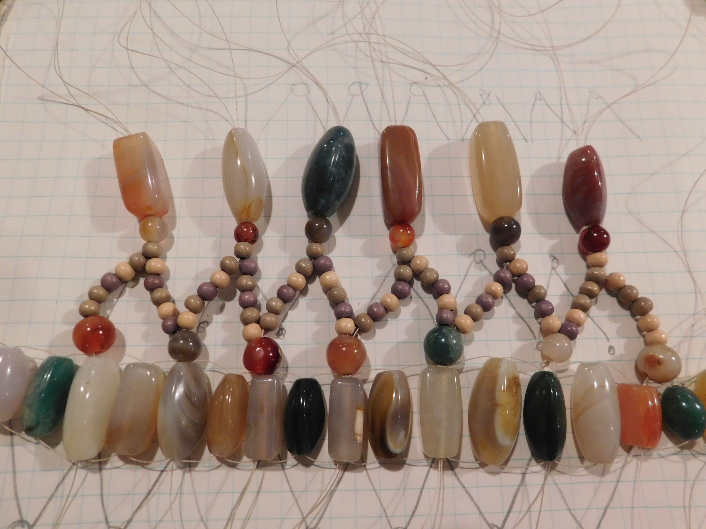 Glass, Wood, Shell and Stone Beaded Sheath : 10 Steps (with Pictures ...