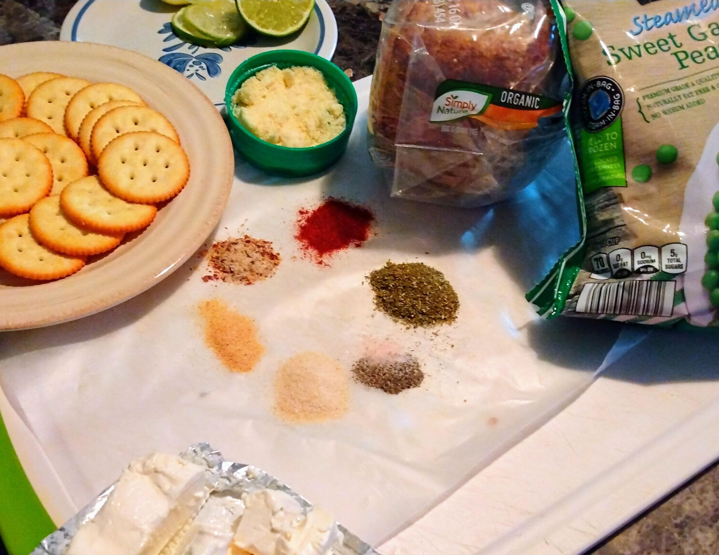 (LICKETY-SPLIT) PEA DIP FINGER SANDWICHES / HORS D'OEUVRES : 5 Steps ...