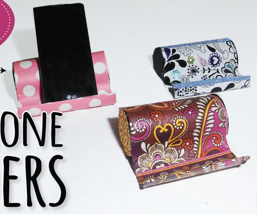 Cell Phone Holder From Toilet Paper Rolls - Instructables
