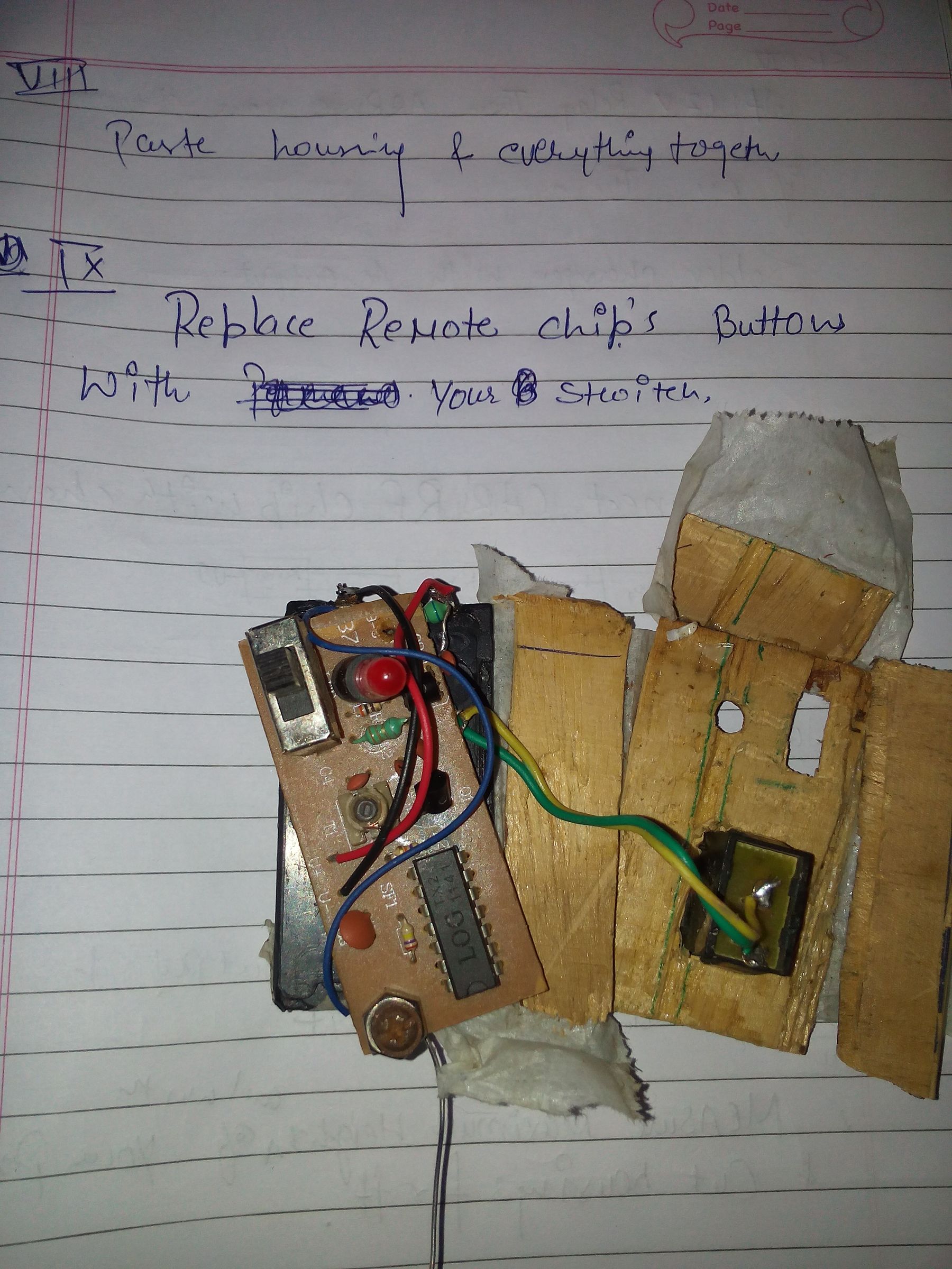HOMEMADE Super Easy RF Controlled Wireless Switch (universal) FREE ...