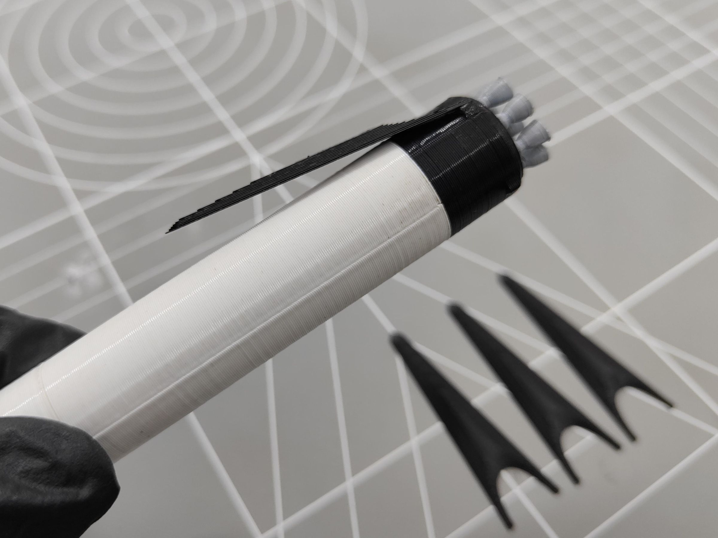 DIY Miniature Falcon 9 Model 1:200 (Without Supports) : 15 Steps (with ...