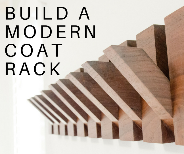 Modern Coat Rack : 8 Steps (with Pictures) - Instructables