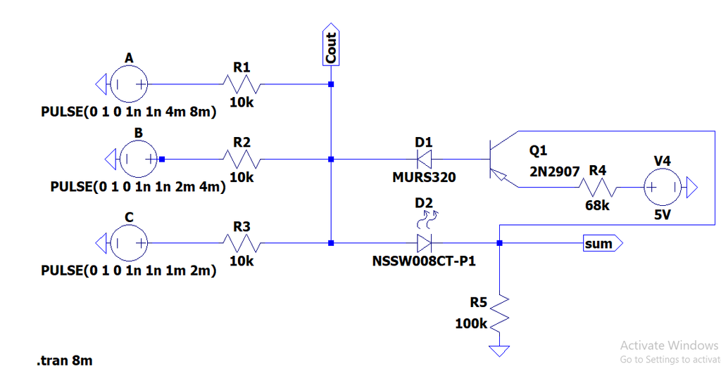 One Transistor Full Adder - Instructables