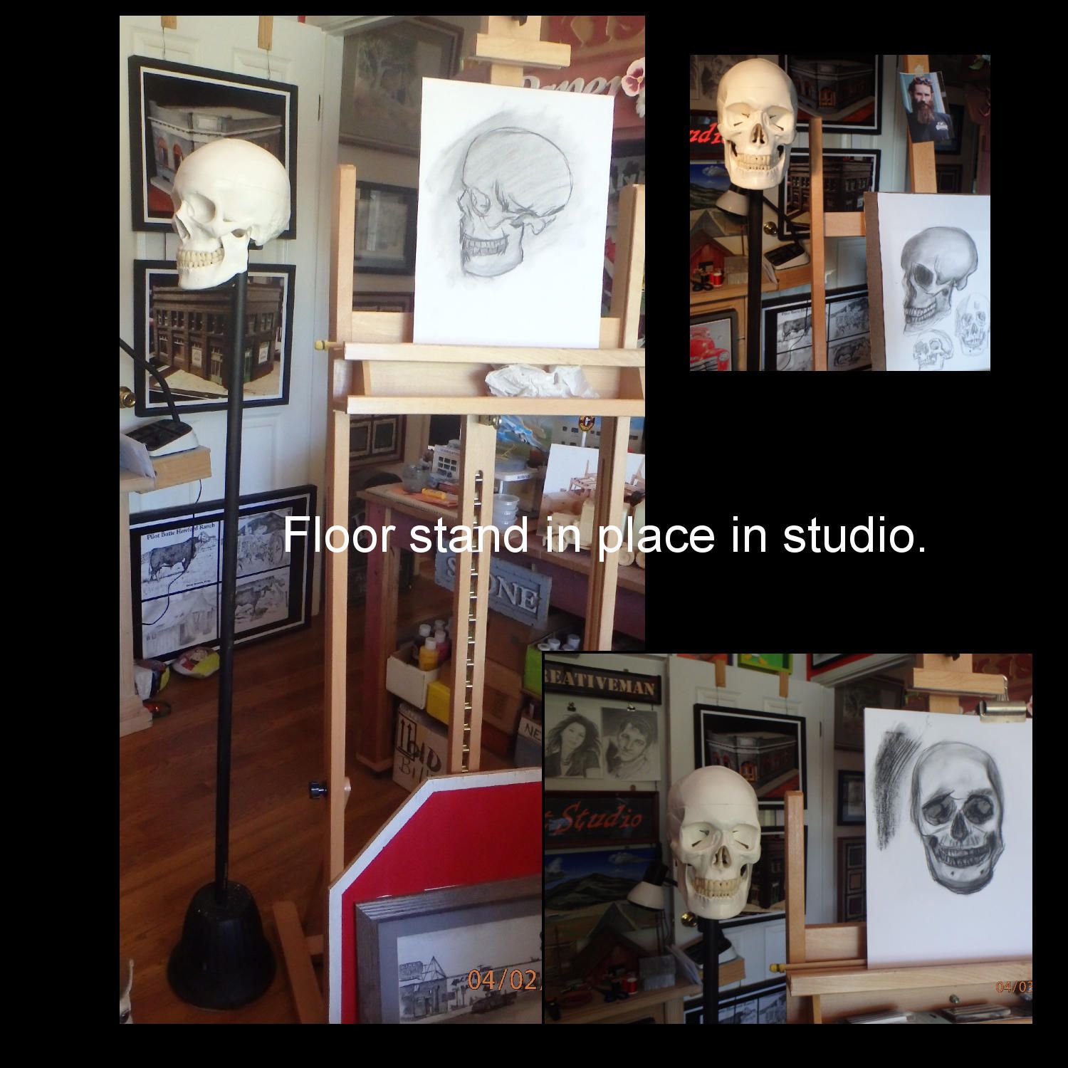 SKULL STAND(S) FOR BUDDING ARTISTS : 7 Steps (with Pictures ...