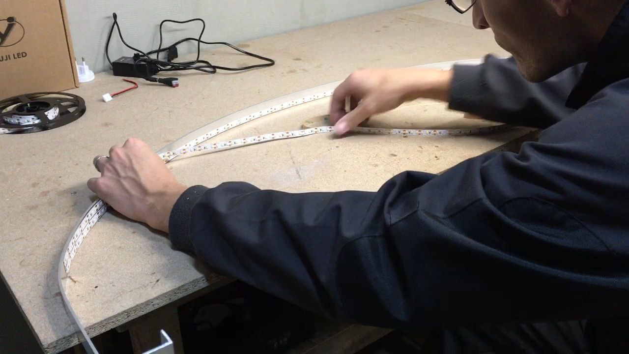 DIY: LED Workbench Light From LED Strips : 7 Steps (with Pictures ...