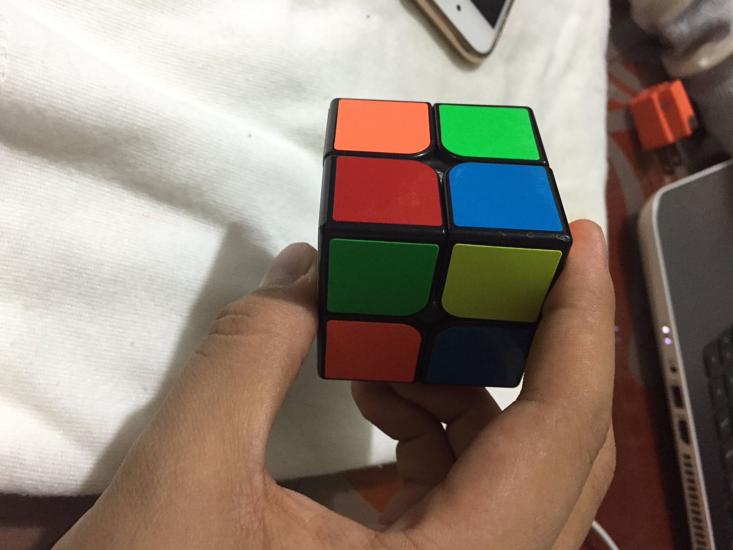 Solving a Pocket/Mini Cube (2x2x2). : 6 Steps - Instructables