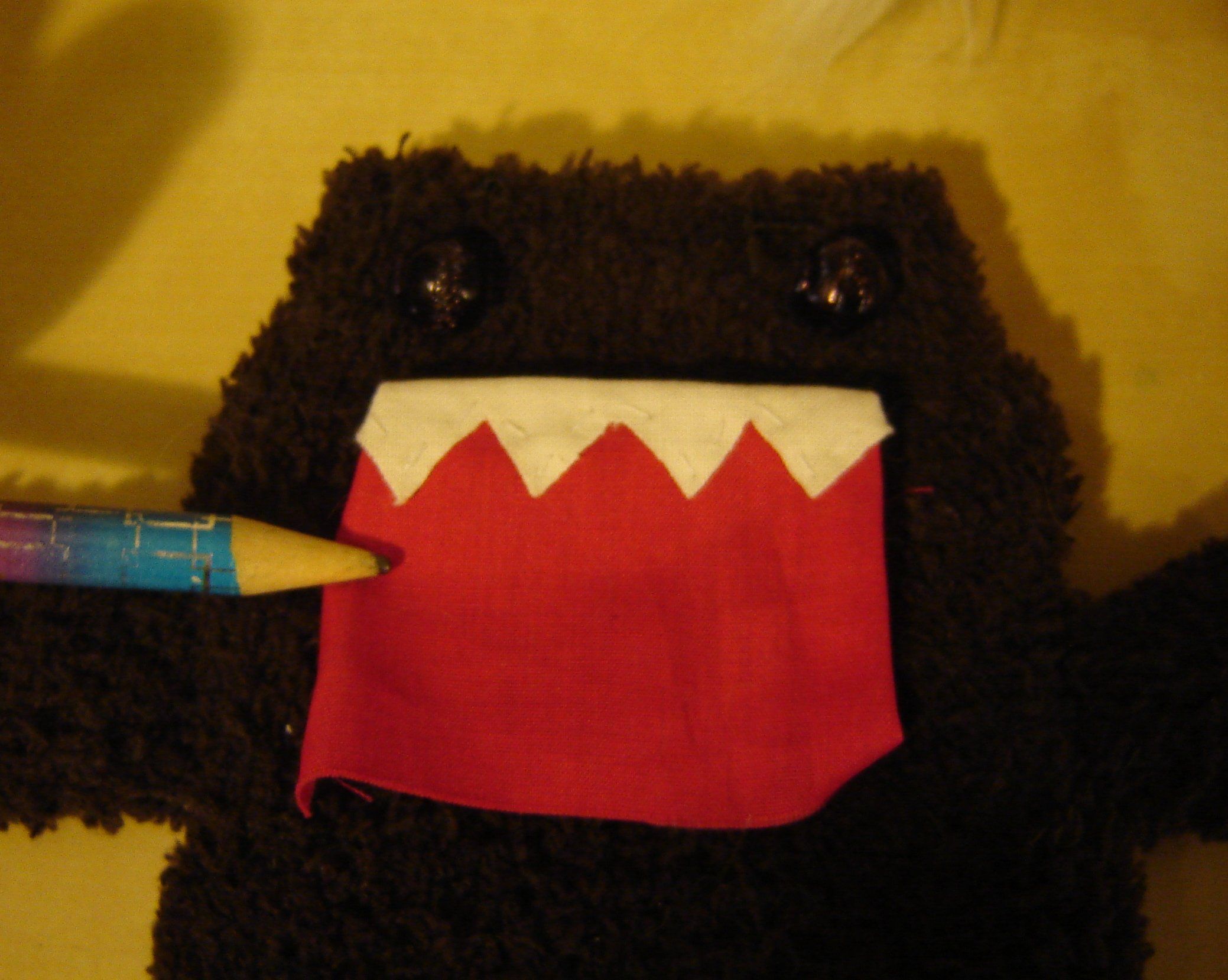 Domo Kun Keychain and Grocery Bag Holder : 5 Steps - Instructables