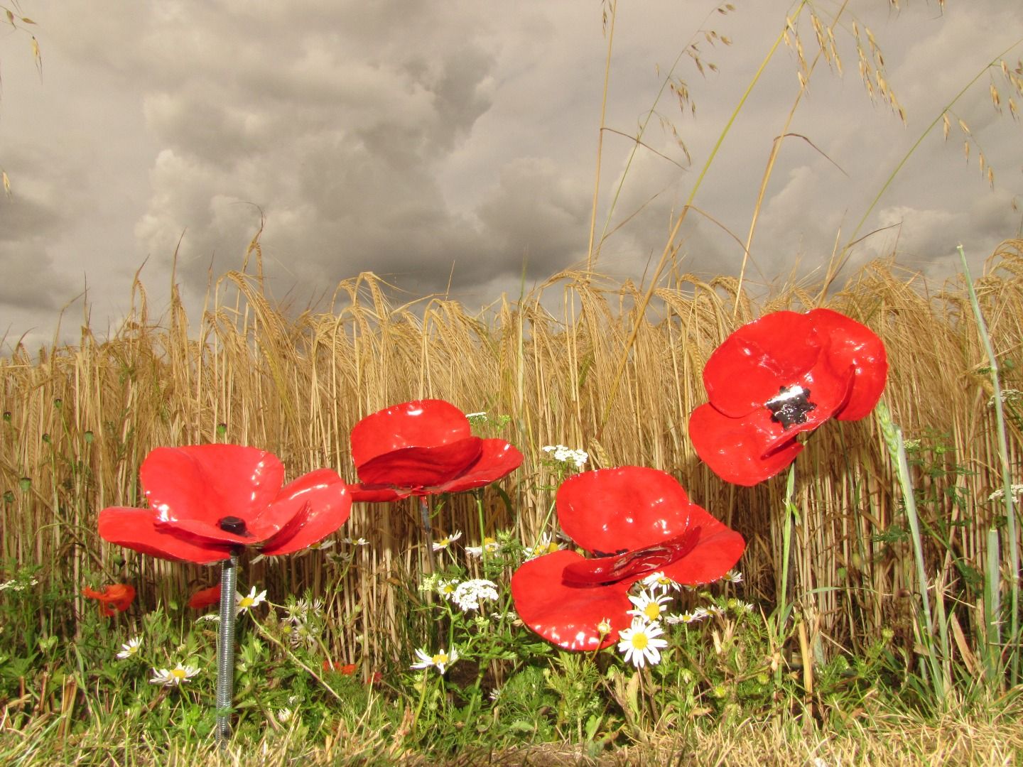 Diy Recycled Metal Poppys - Instructables