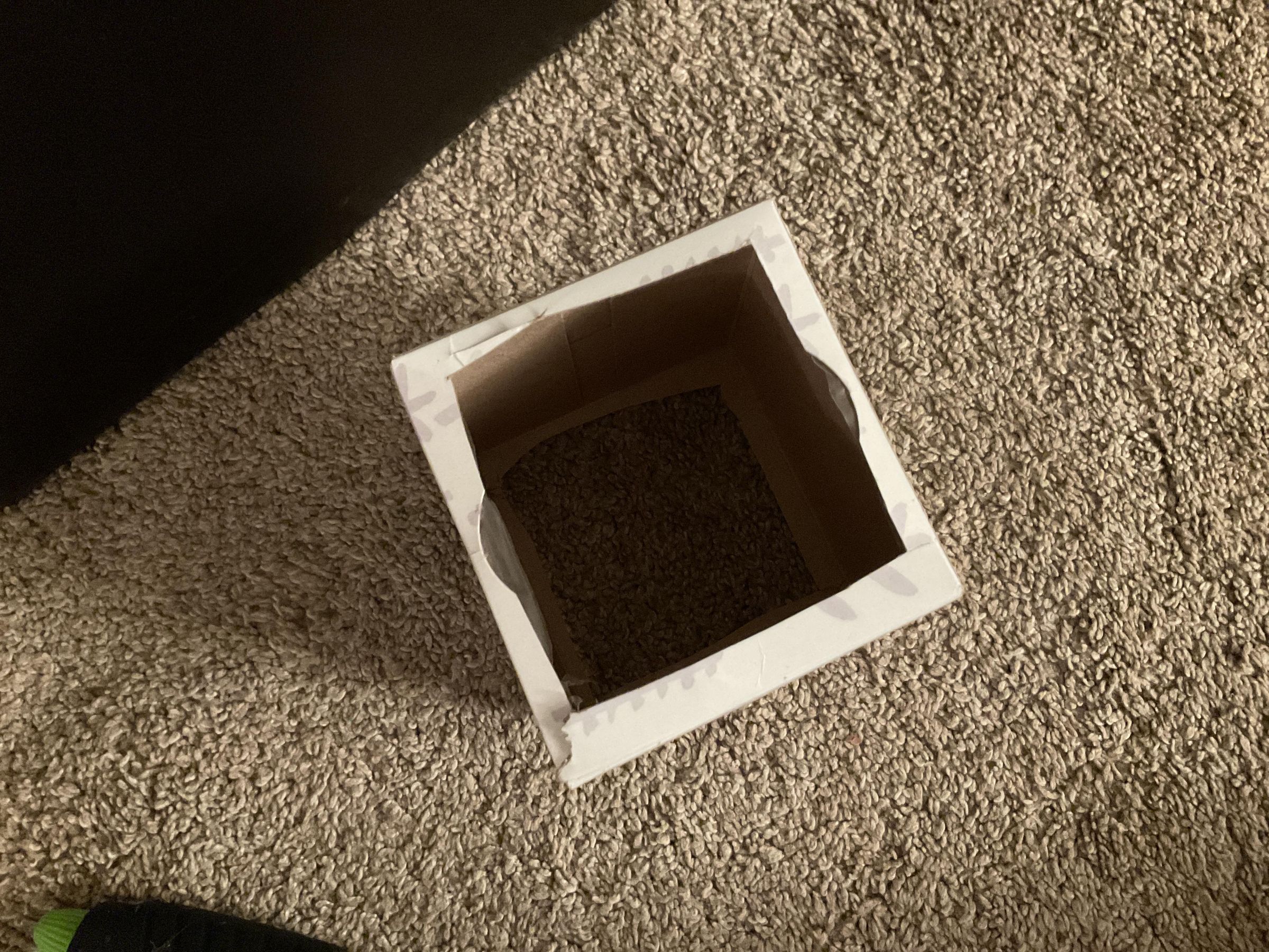 Simple Cardboard House Tissue Box!! (In Five Steps!) : 5 Steps ...