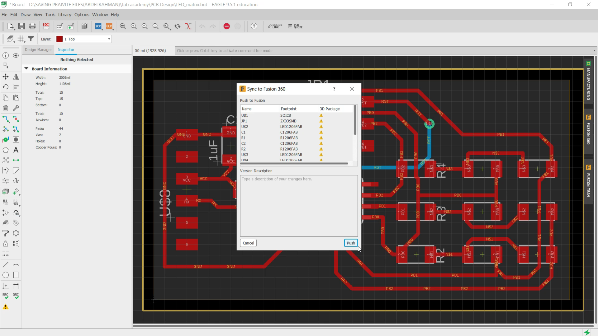 LED Matrix PCB (Full Beginner Tutorial) : 10 Steps (with Pictures ...