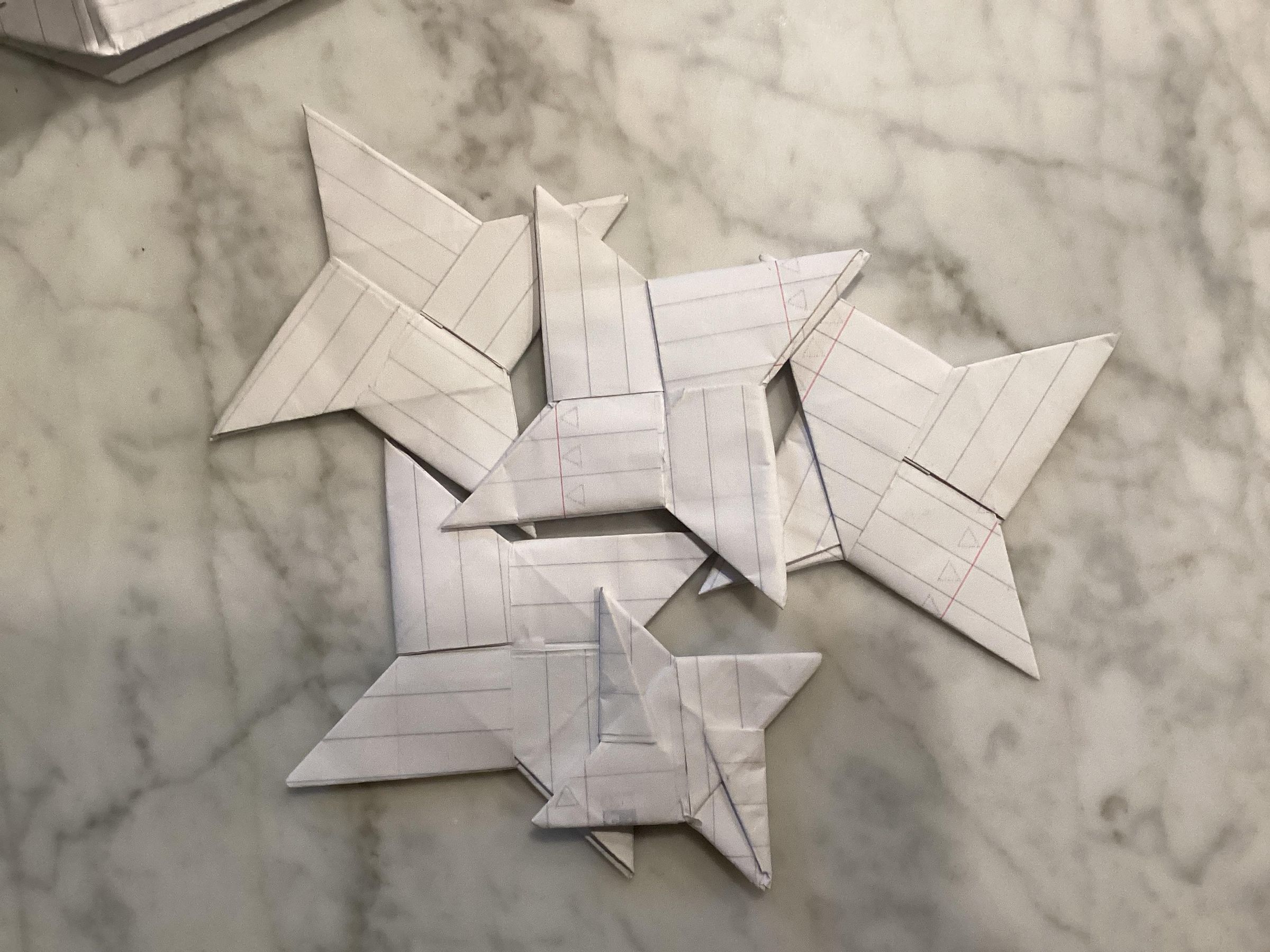 Origami Ninja Stars : 8 Steps (with Pictures) - Instructables