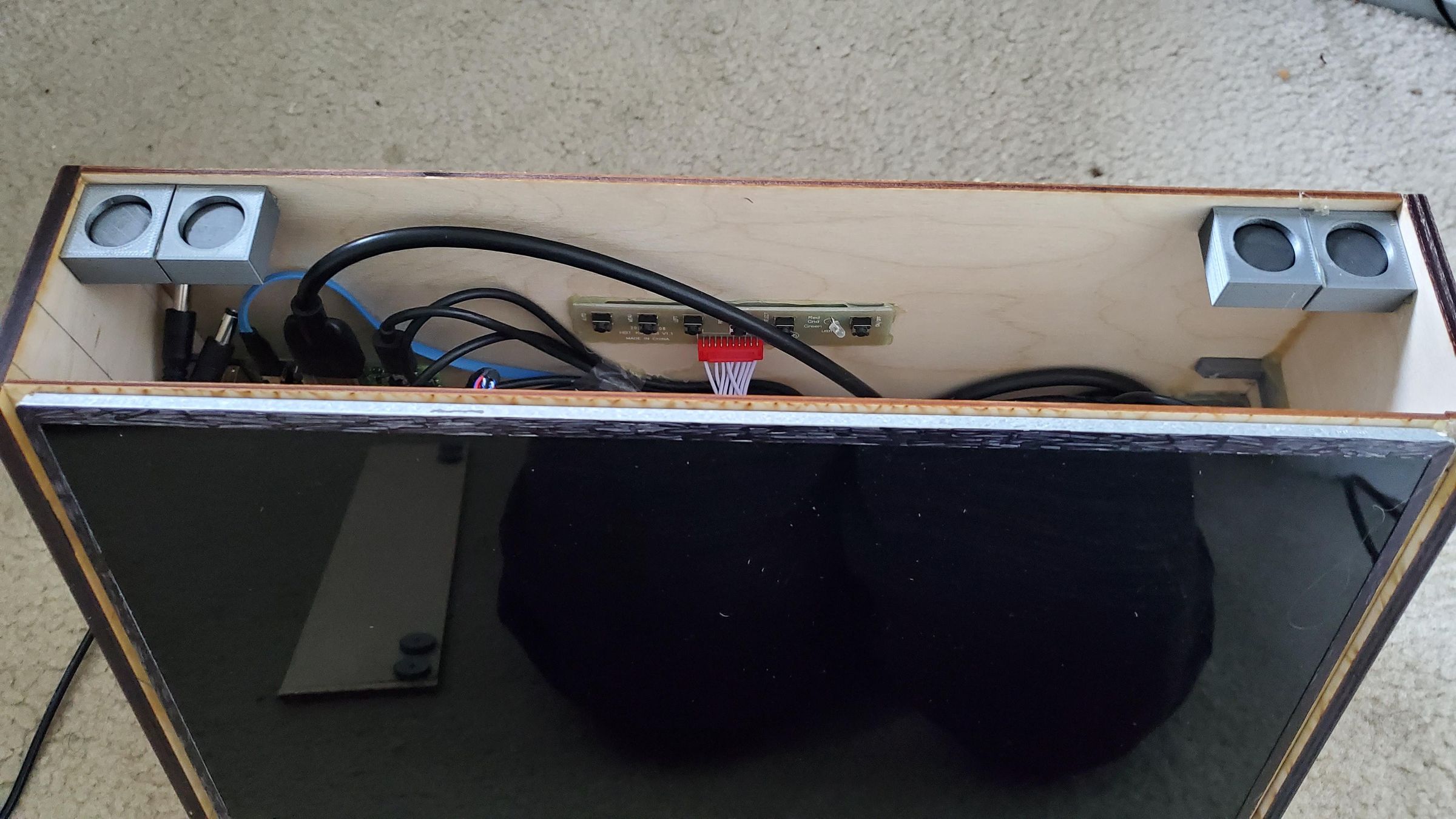 DIY Smart Mirror W/ Google Assistant & Wireless Charging - 2021 : 9 ...