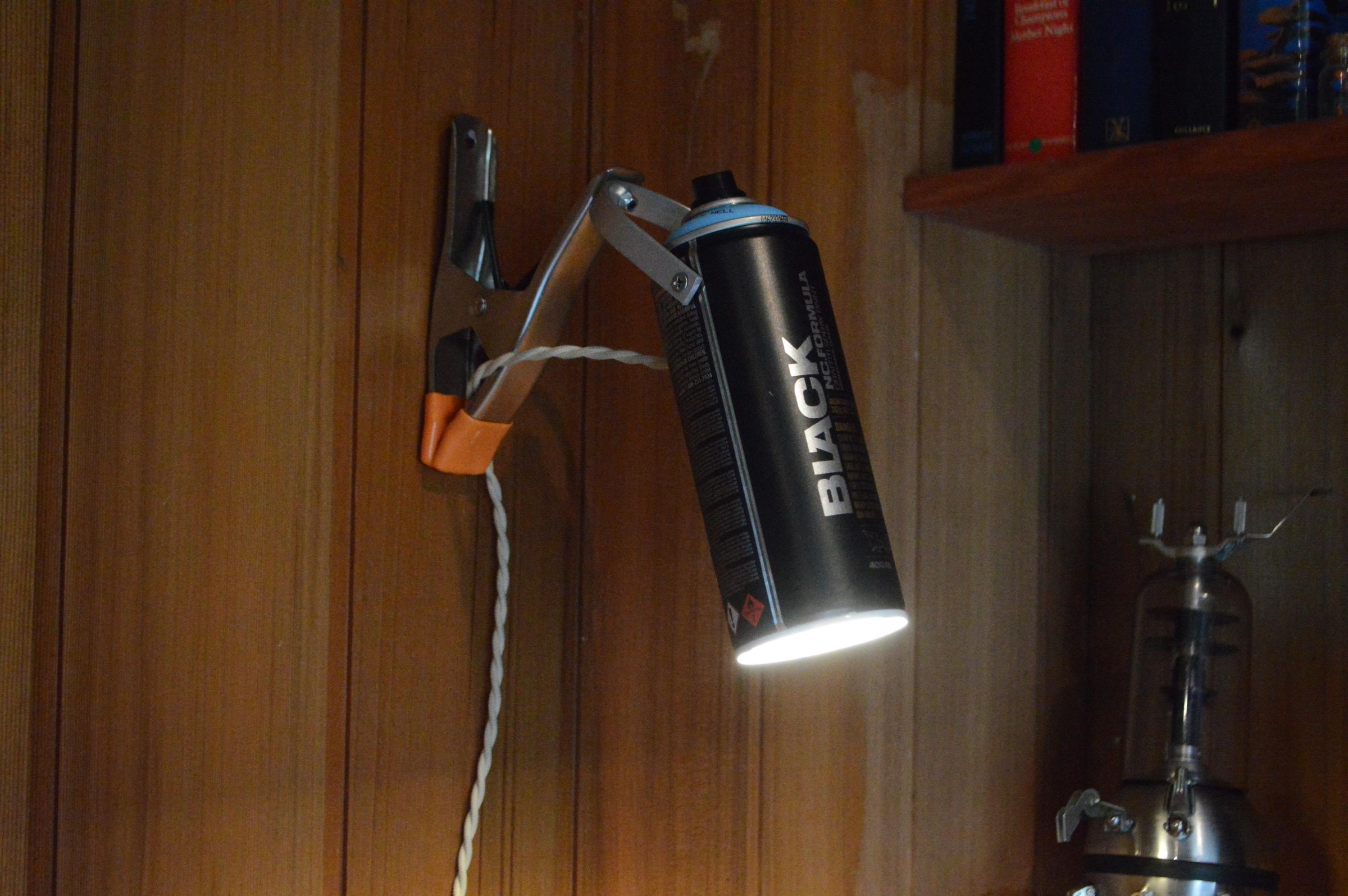 Lamp Made From a Paint Spray Can : 8 Steps (with Pictures) - Instructables