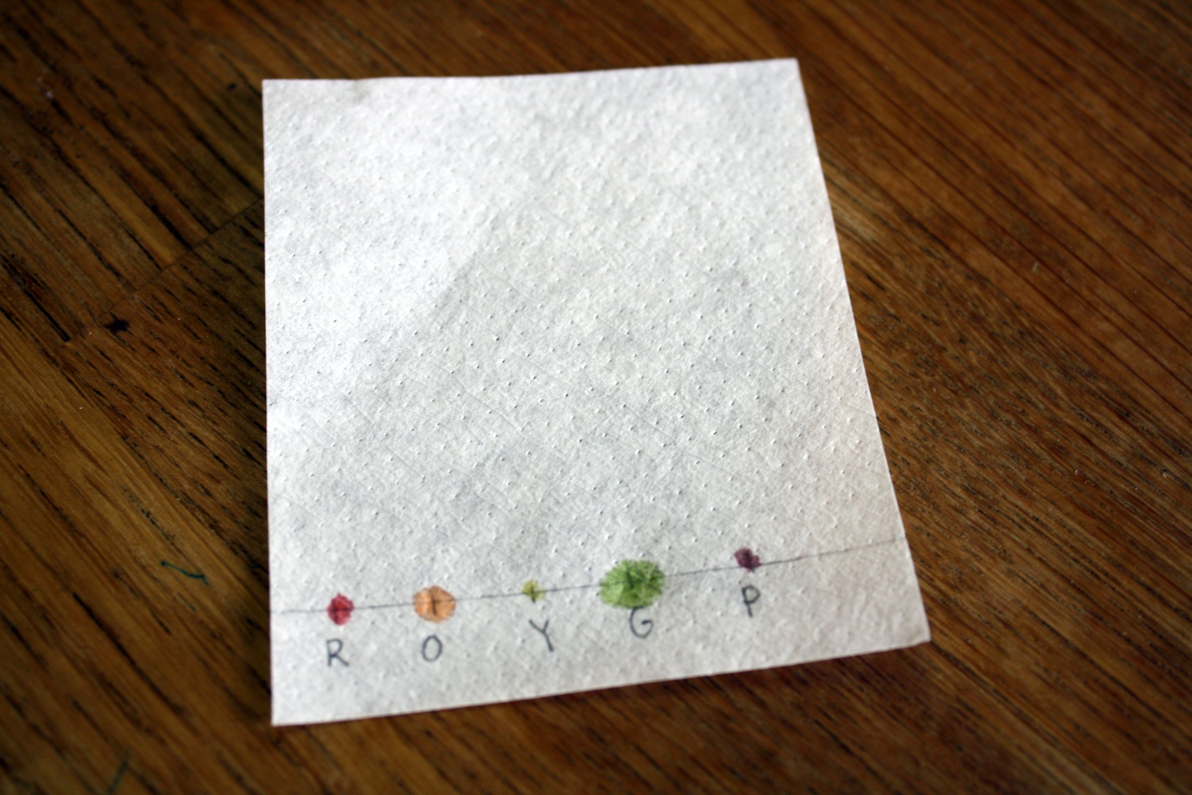 Candy Chromatography : 5 Steps (with Pictures) - Instructables